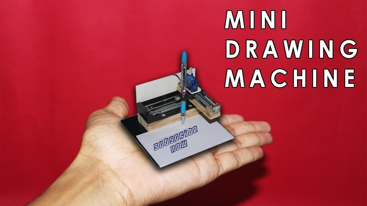DIY MINI CNC DRAWING MACHINE : 6 Steps - Instructables