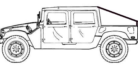 HMMWV (Humvee) Pinewood Derby Car : 9 Steps - Instructables