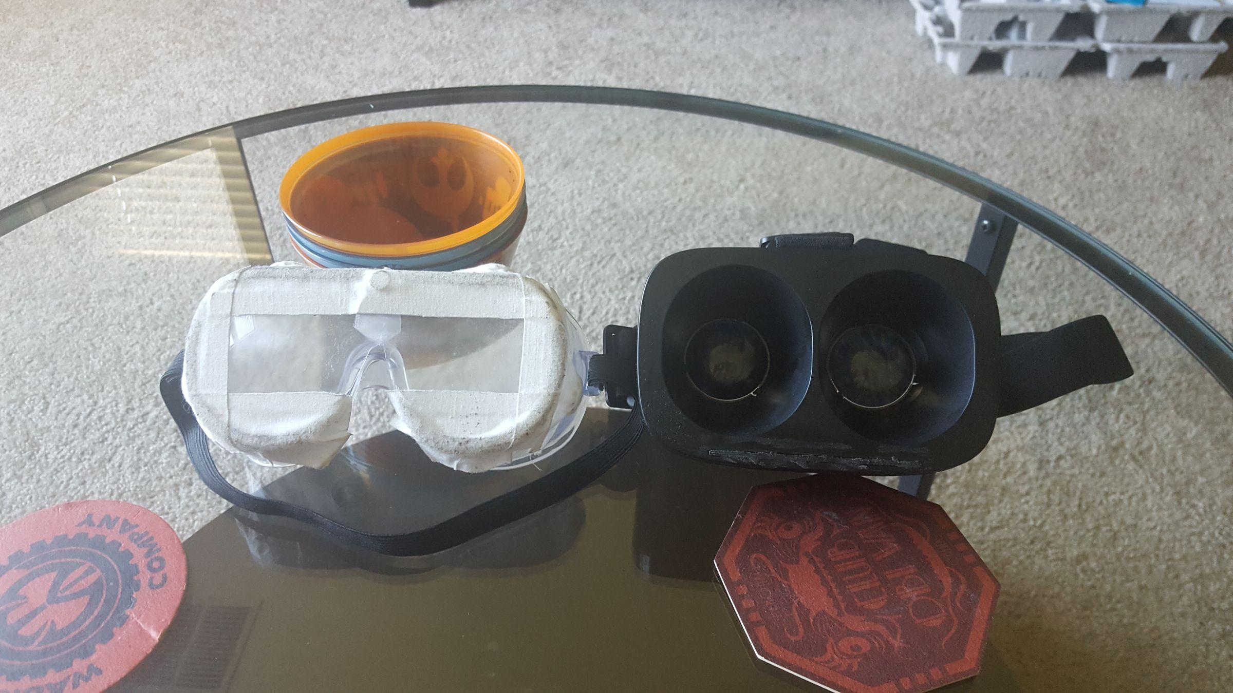 Vertigo Diagnostic Goggles (a Poor Therapist's Frenzel-type Lenses) : 4 ...