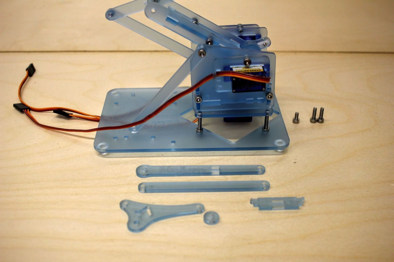 MeArm Robot Arm - Your Robot - V1.0 : 13 Steps (with Pictures ...