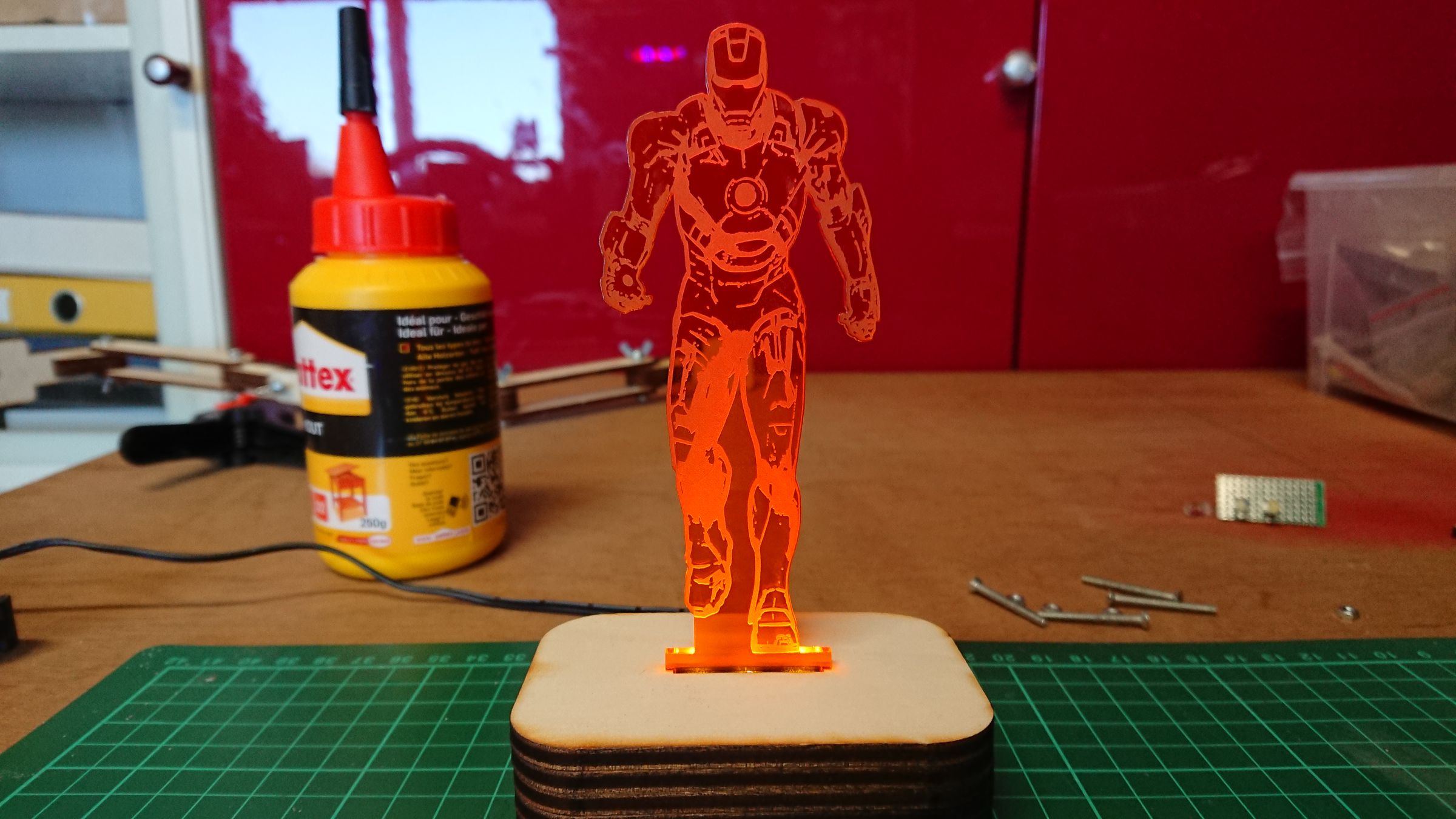 Iron Man Led Light : 5 Steps (with Pictures) - Instructables