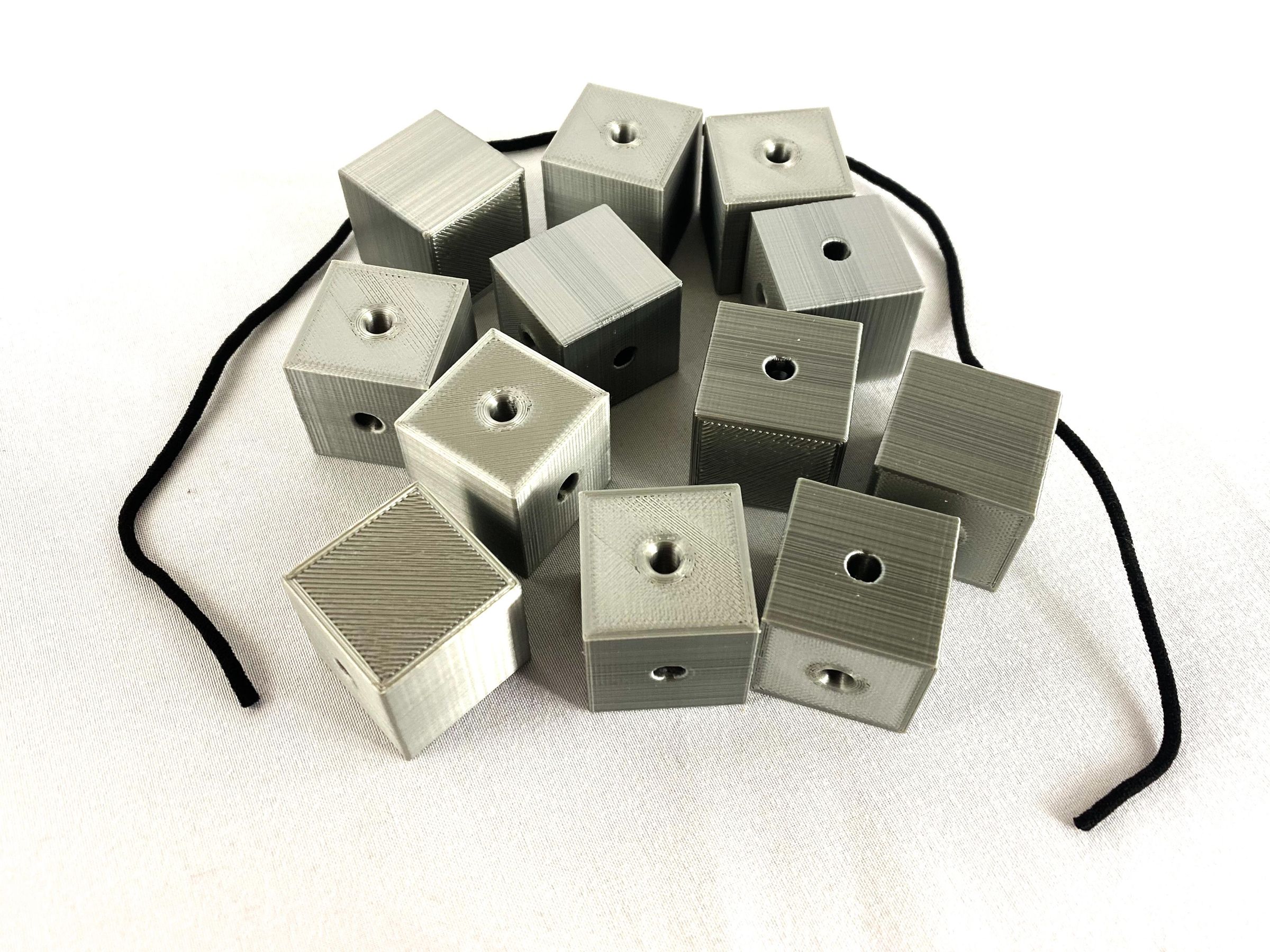 Elastic Cord Cube Puzzle : 17 Steps (with Pictures) - Instructables