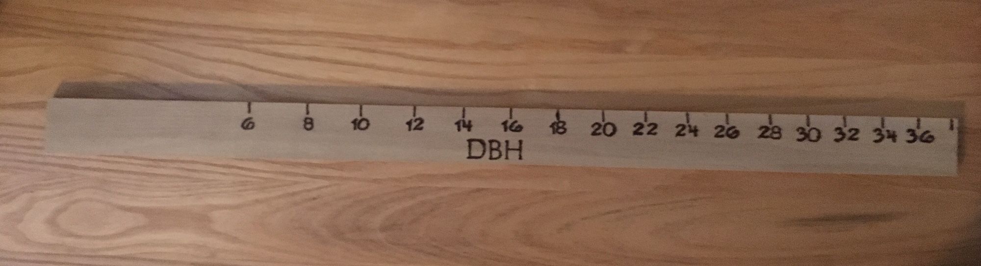 Tree Measurement: Biltmore Sticks : 5 Steps - Instructables