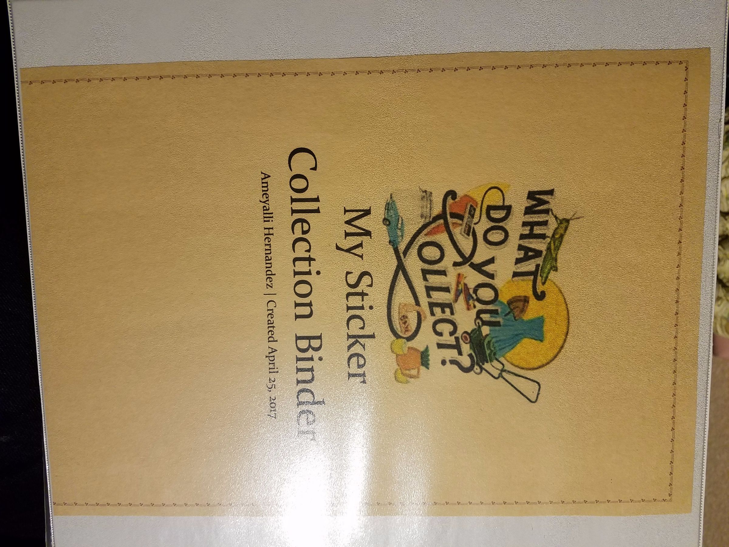 Sticker Collection Binder : 8 Steps - Instructables