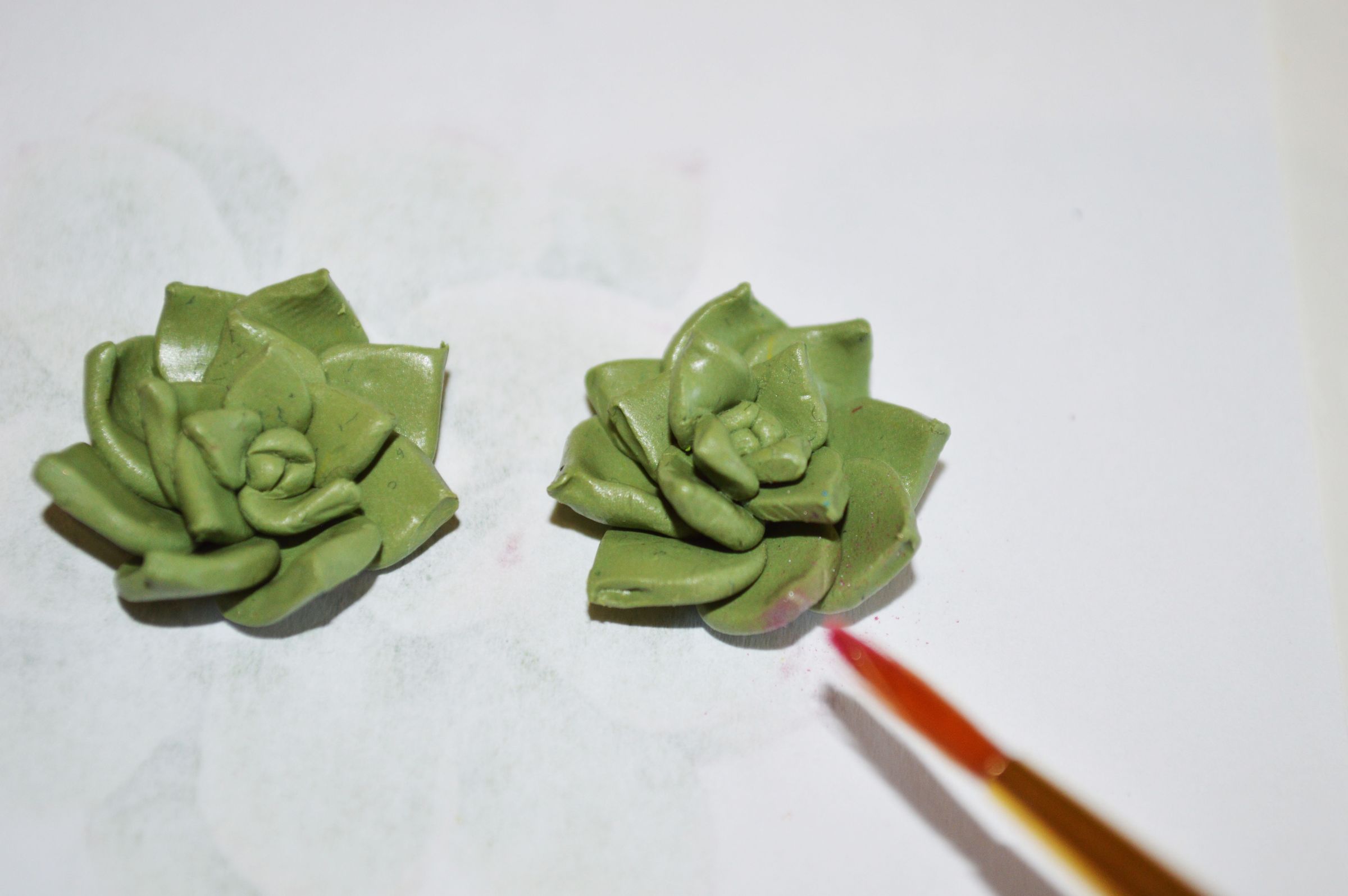 Succulent Jewelry Set With Polymer Clay : 12 Steps (with Pictures ...