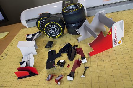 Ferrari F1 - Papercraft Racer - Instructables