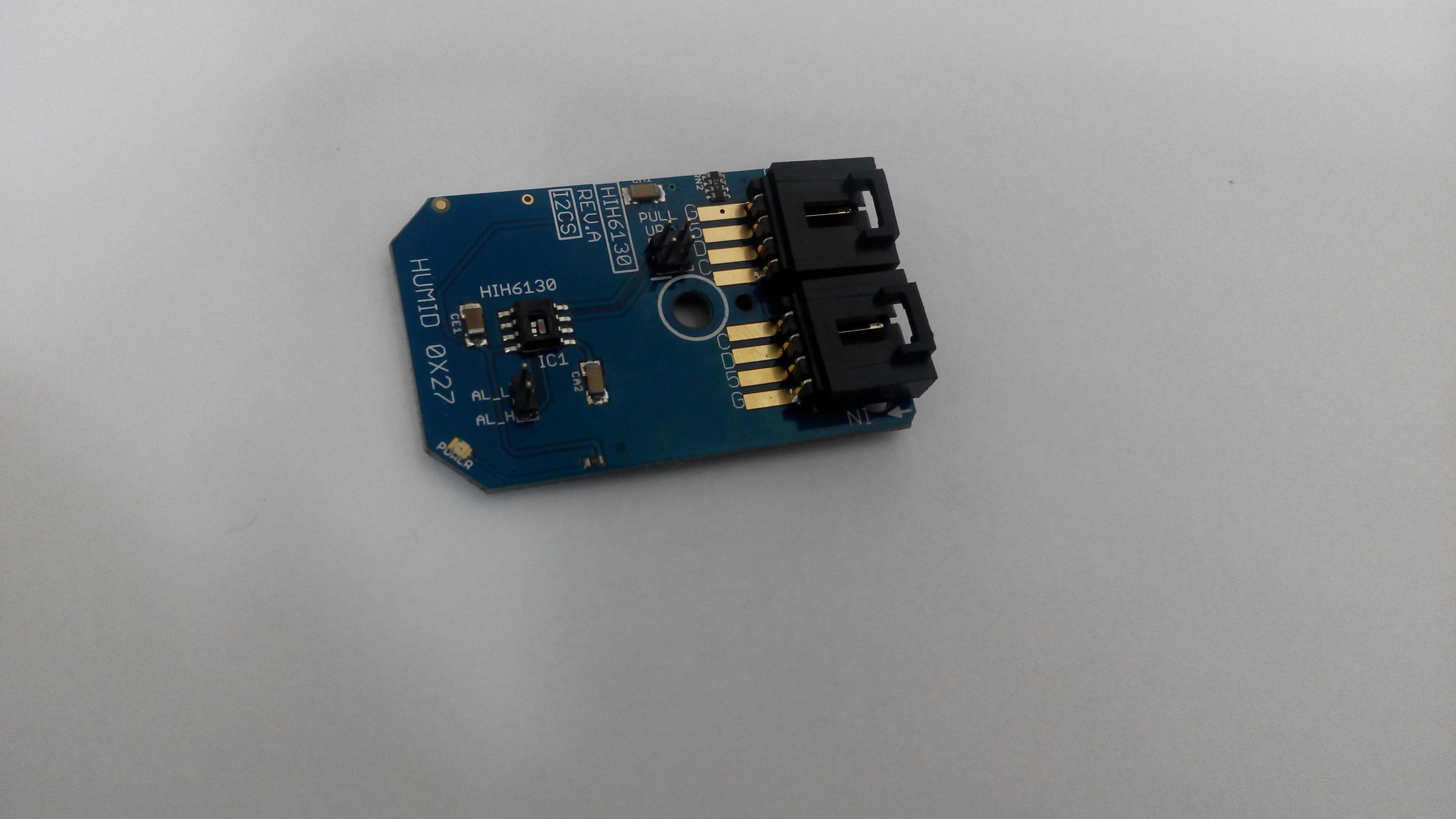 Raspberry Pi - HIH6130 I2C Humidity & Temperature Sensor Python ...