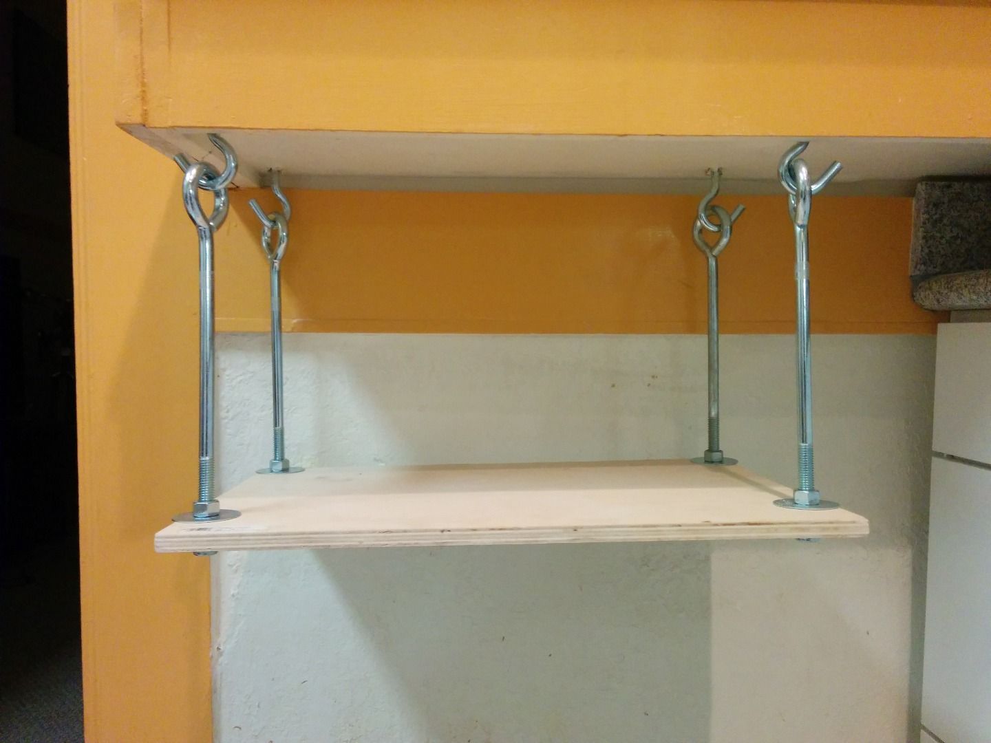 Hanging Microwave Shelf : 5 Steps (with Pictures) - Instructables