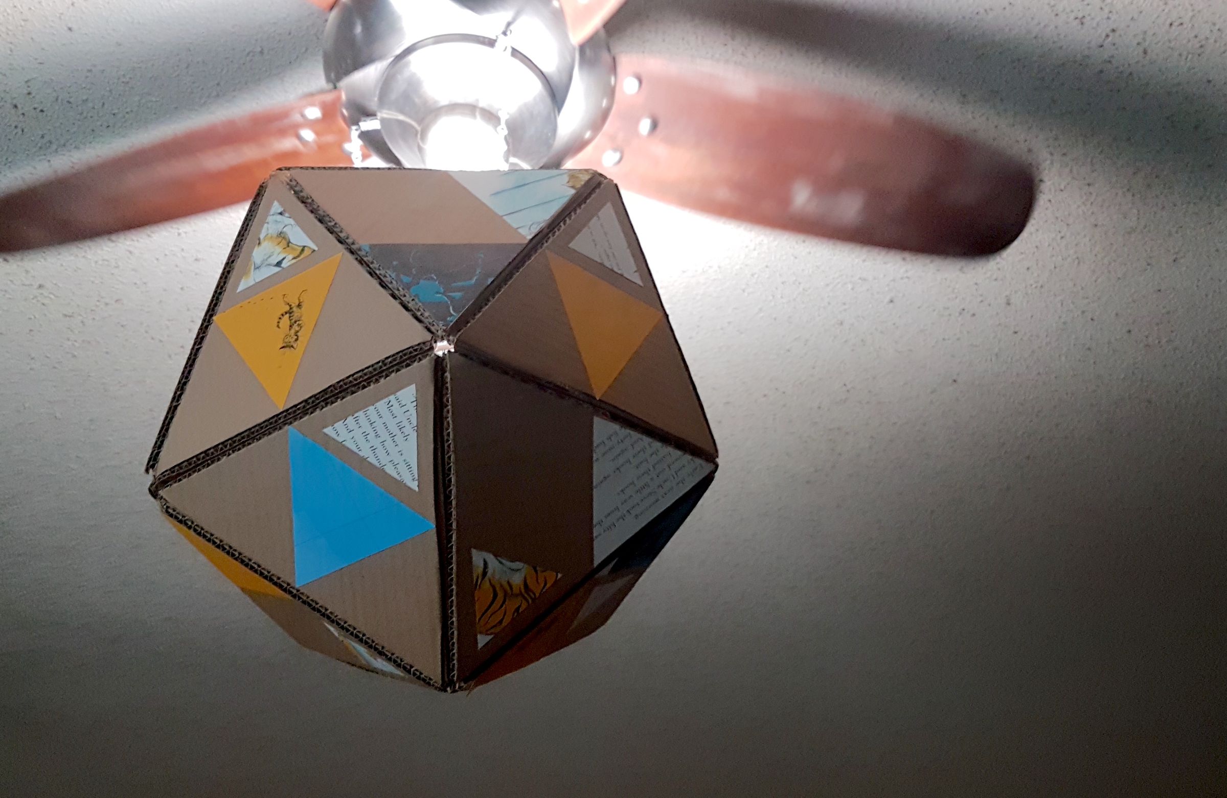 Modular Cardboard Lampshade : 12 Steps (with Pictures) - Instructables