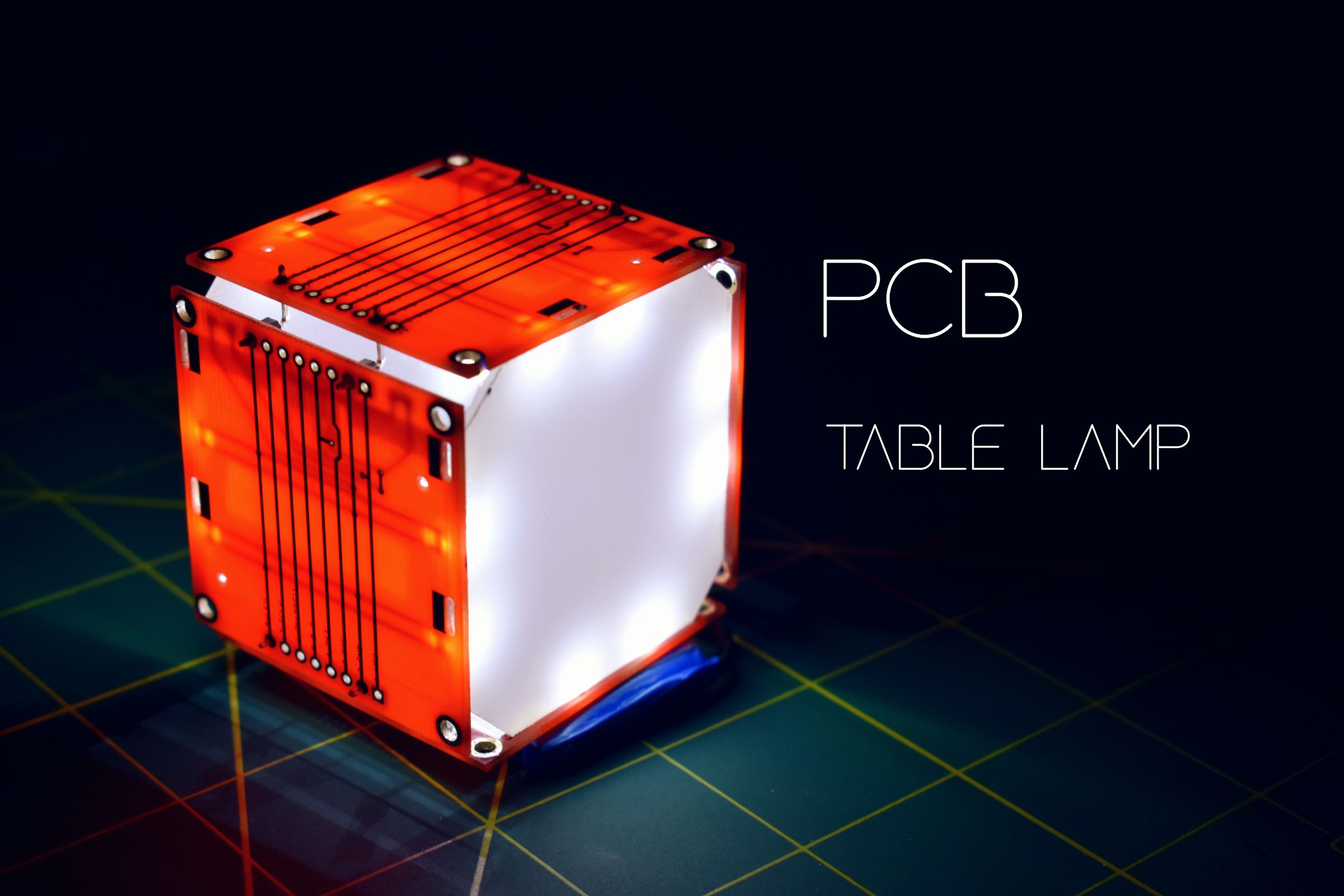 PCB Table Lamp : 7 Steps (with Pictures) - Instructables