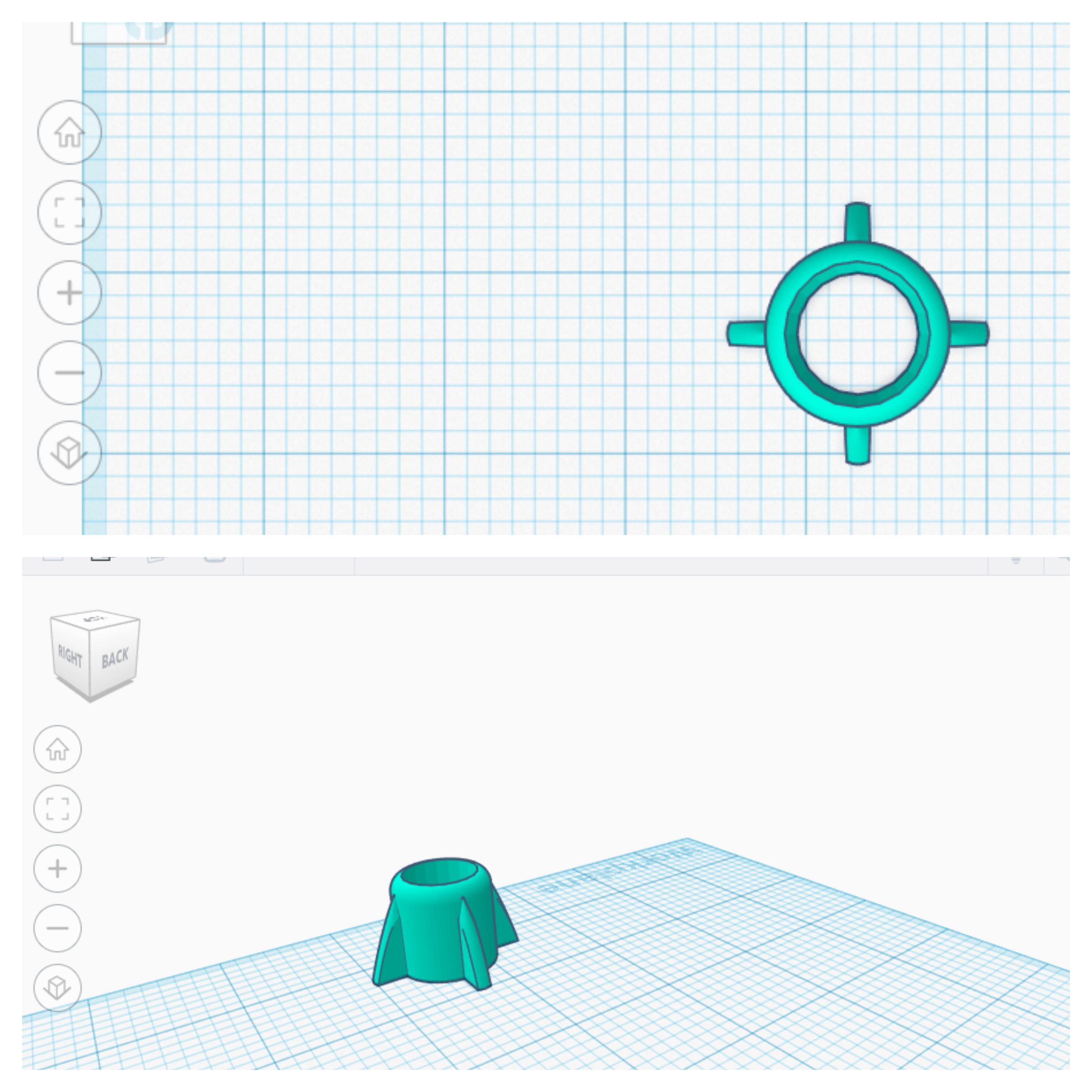 Completely 3D Printed Model Rocket Using Tinkercad. : 9 Steps ...