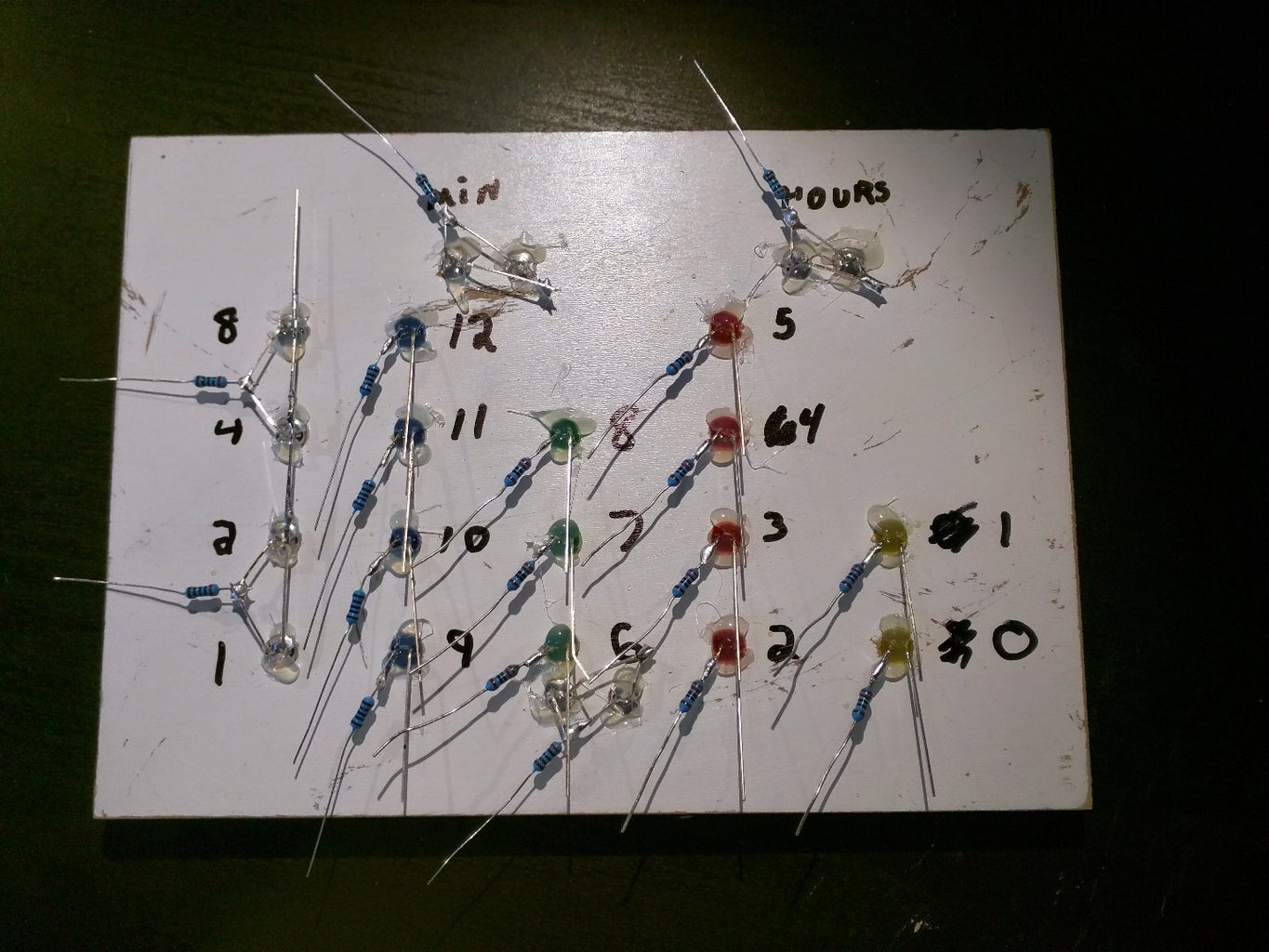 Arduino Binary Clock 10 Steps With Pictures Instructables