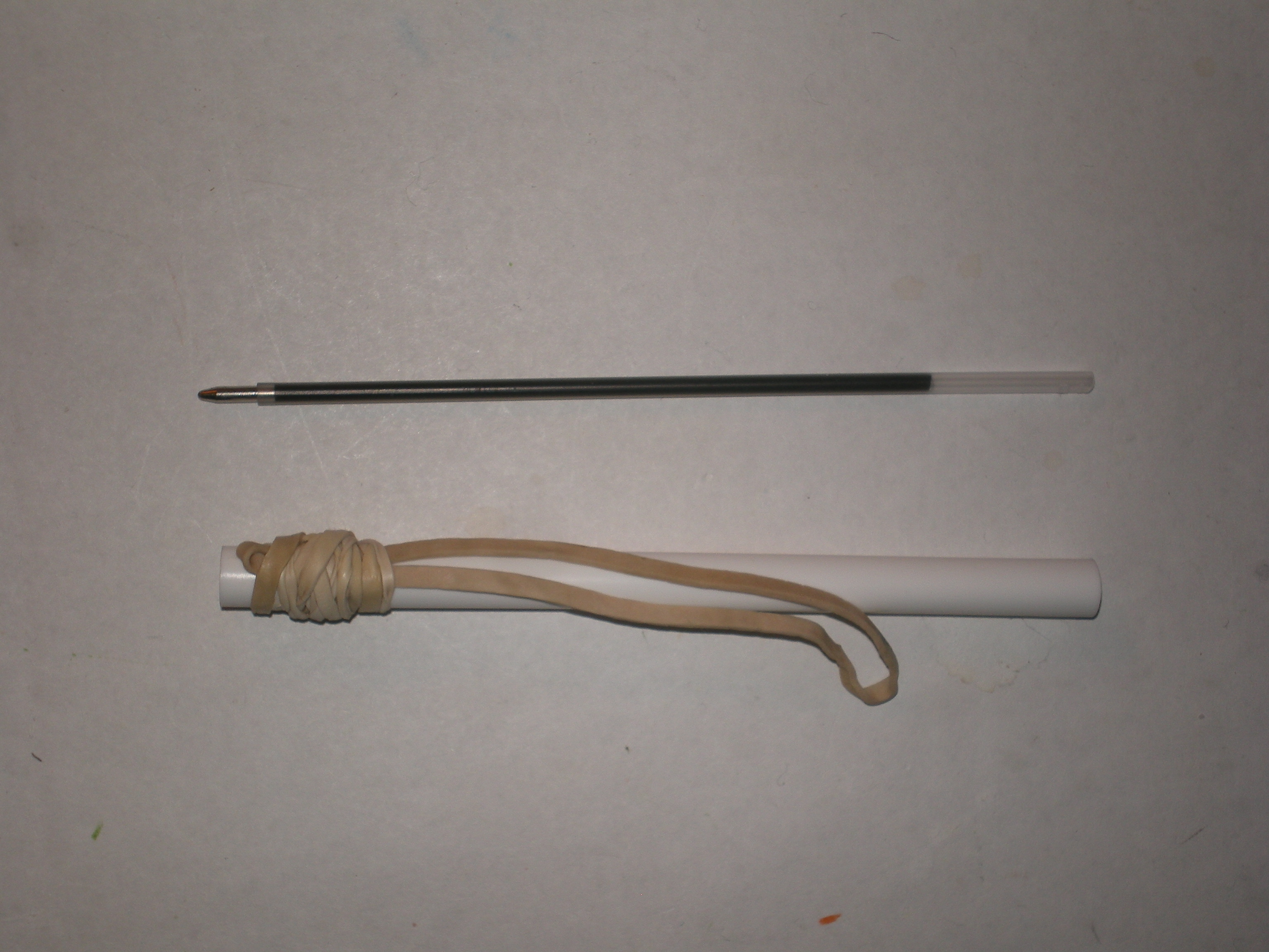 Super Simple Rubber Band Pen Gun : 4 Steps - Instructables