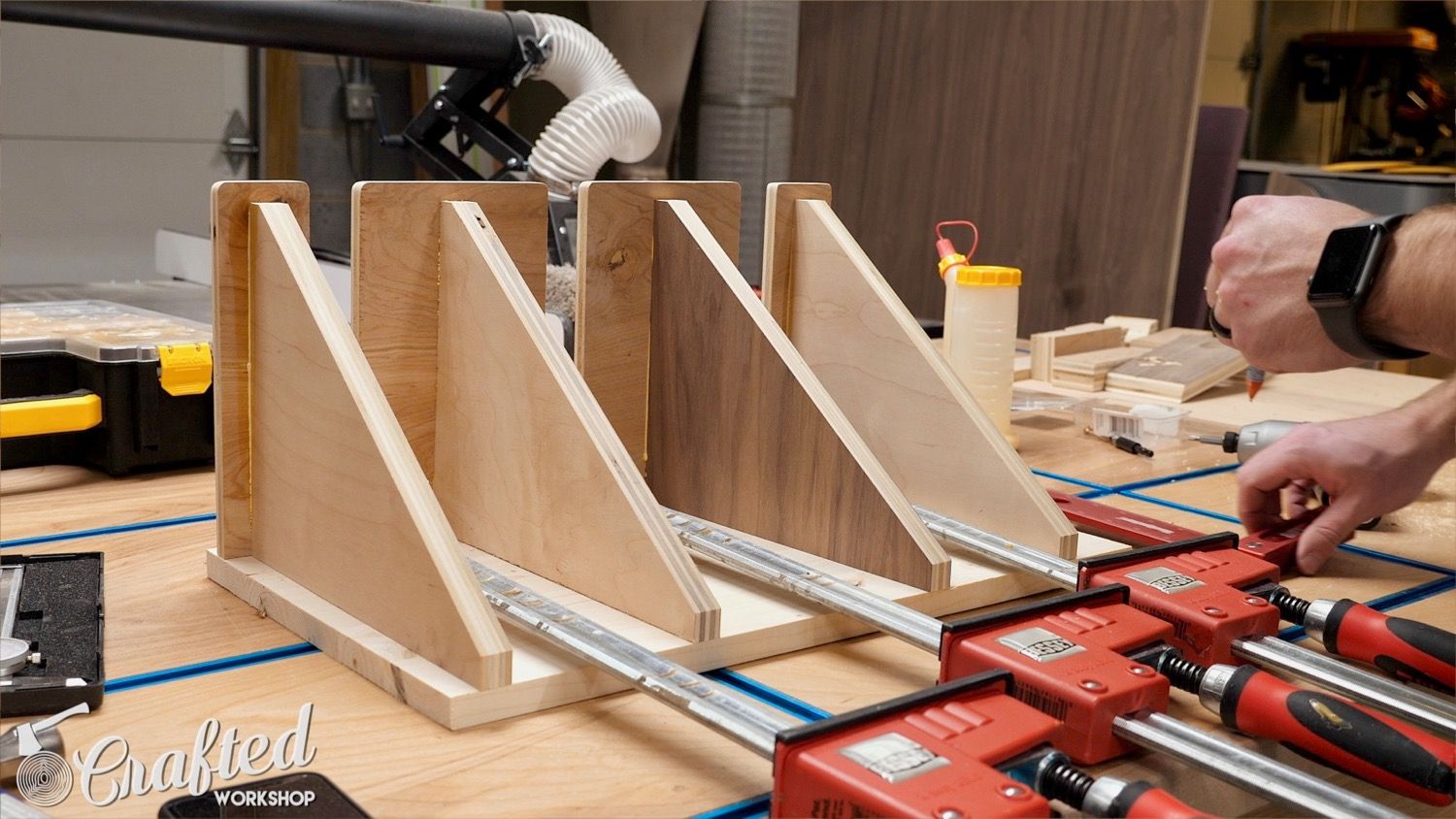 French Cleat Tool Storage Wall and Clamp Rack : 9 Steps (with Pictures ...