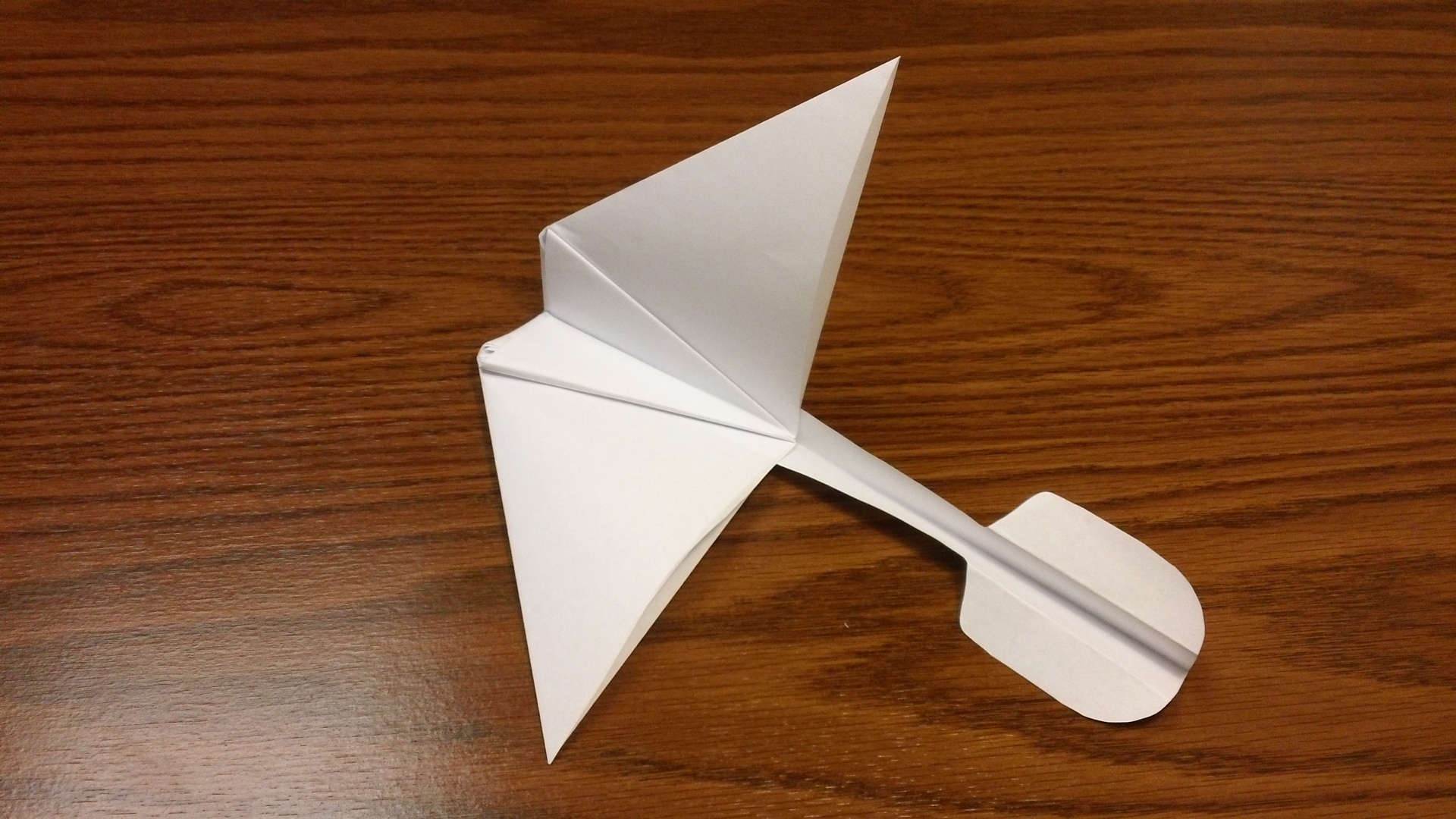 Paper Airplane Glider From Grampa D : 7 Steps (with Pictures ...
