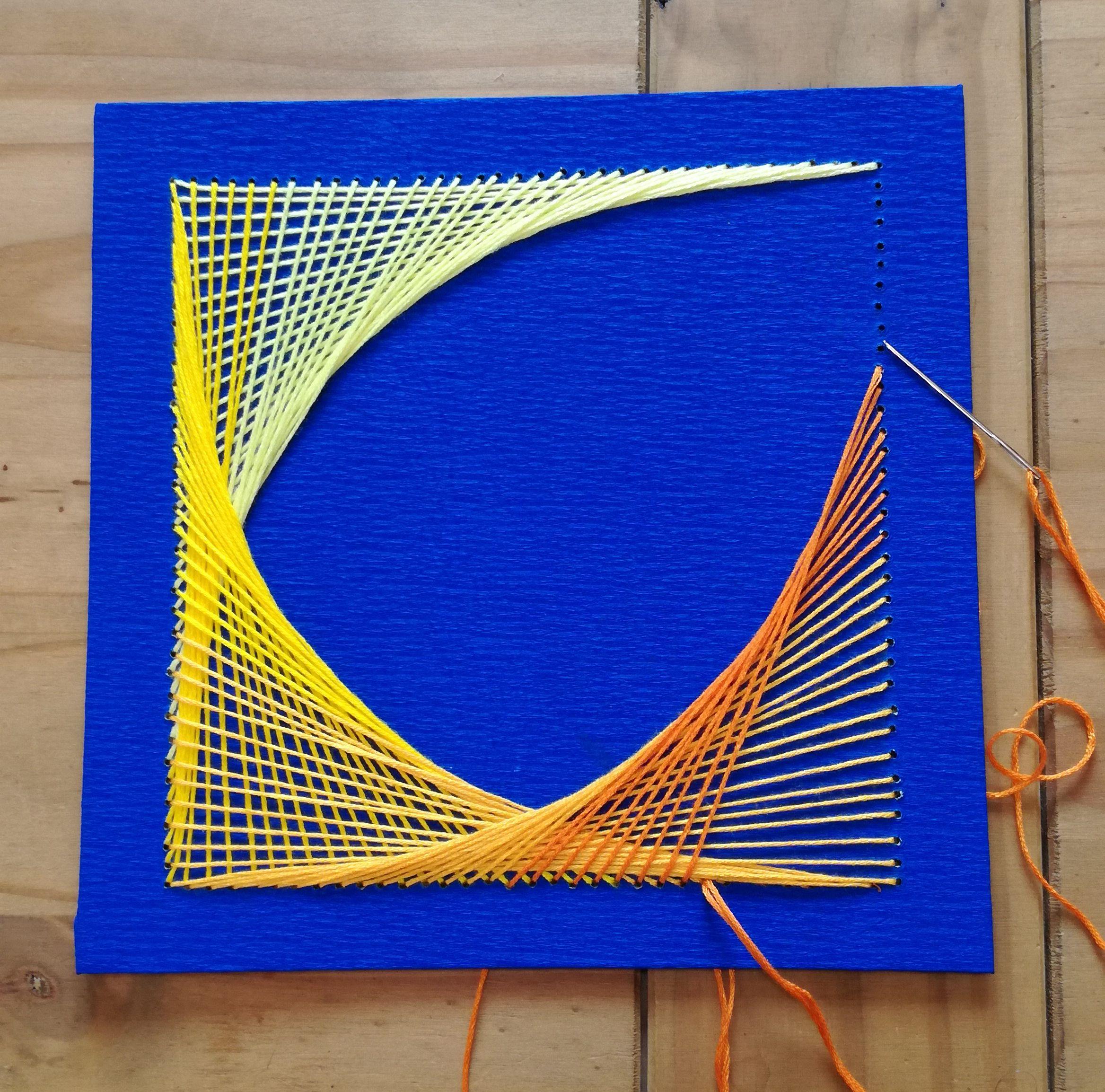 Geometric String Art : 7 Steps (with Pictures) - Instructables