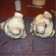 How to Make a Papier Mache Head Puppet : 7 Steps (with Pictures ...