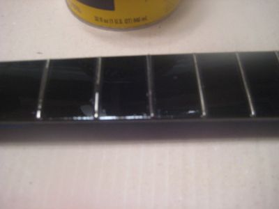 Ebonizing a Rosewood Guitar Fretboard : 4 Steps - Instructables