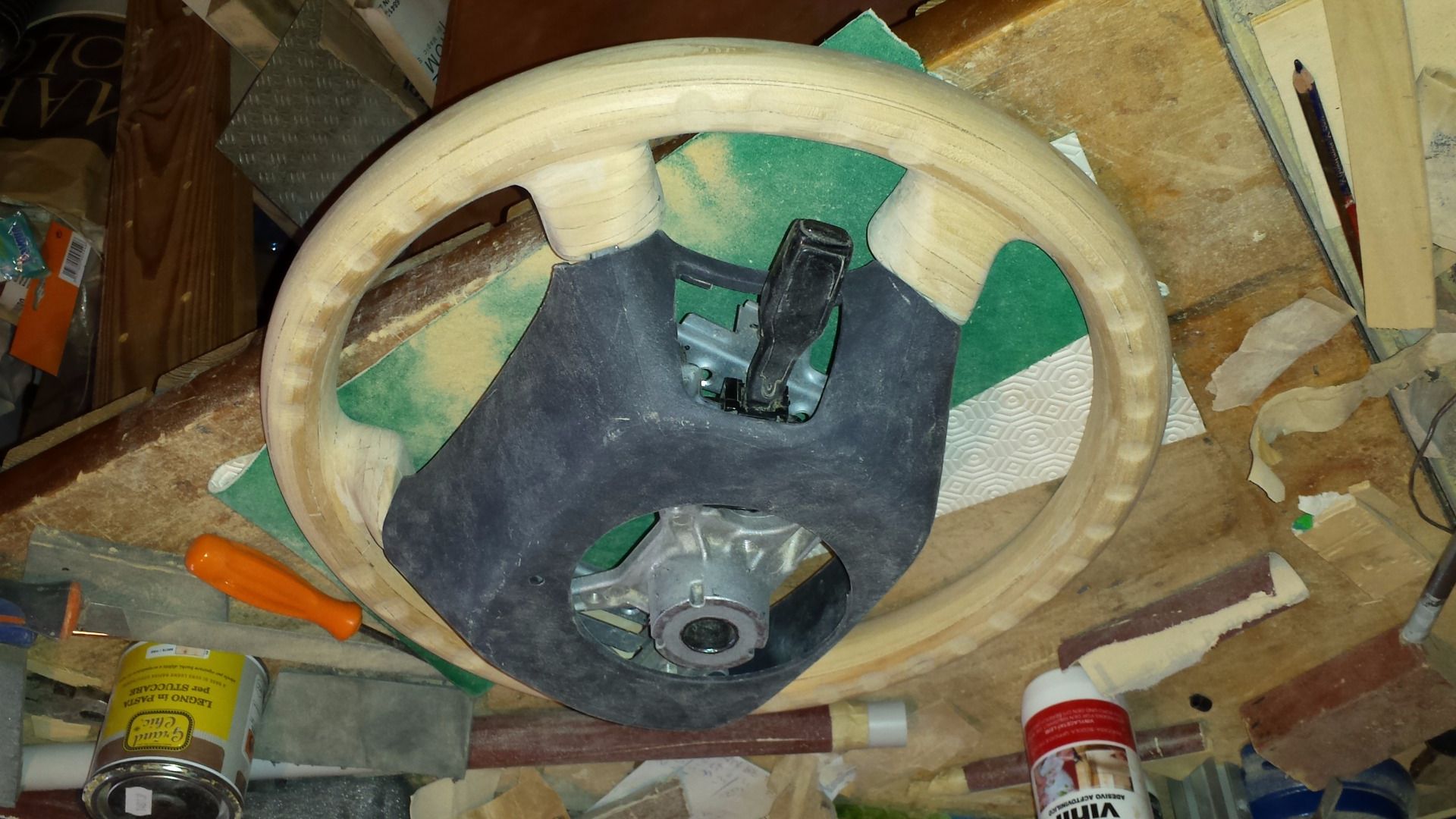 Rebuild a Steering Wheel With Wood : 15 Steps (with Pictures ...