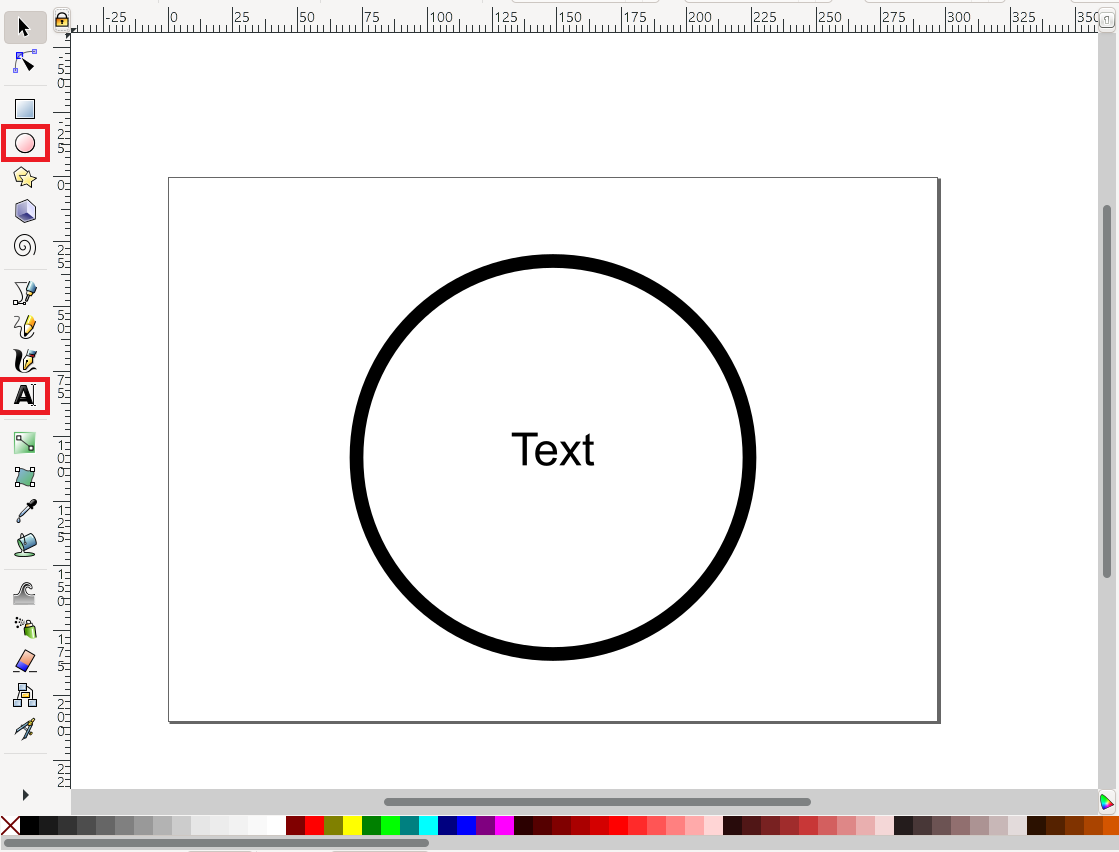 Inkscape: How to Make Text Follow a Circular Line ? ( ~ 9 Skills ) : 5 ...