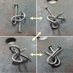 Bent Nail Puzzle : 8 Steps (with Pictures) - Instructables