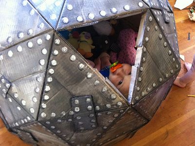 Cardboard Play Dome : 9 Steps (with Pictures) - Instructables