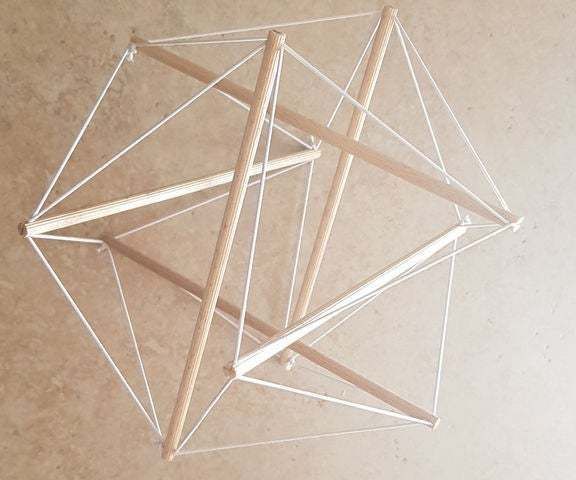 How to Build a Tensegrity Structure : 3 Steps - Instructables