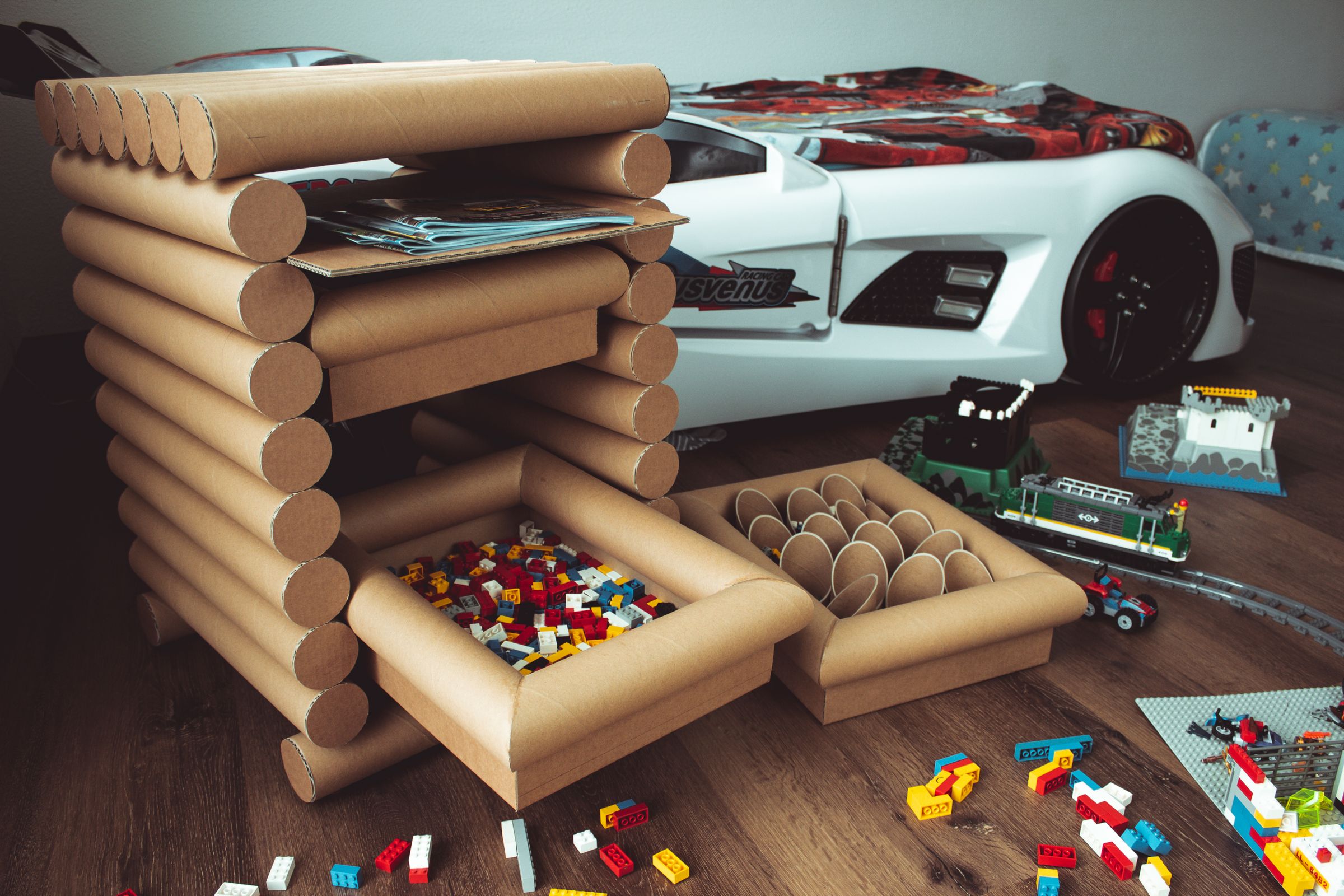 Cardboard Tube Cabinet : 15 Steps (with Pictures) - Instructables