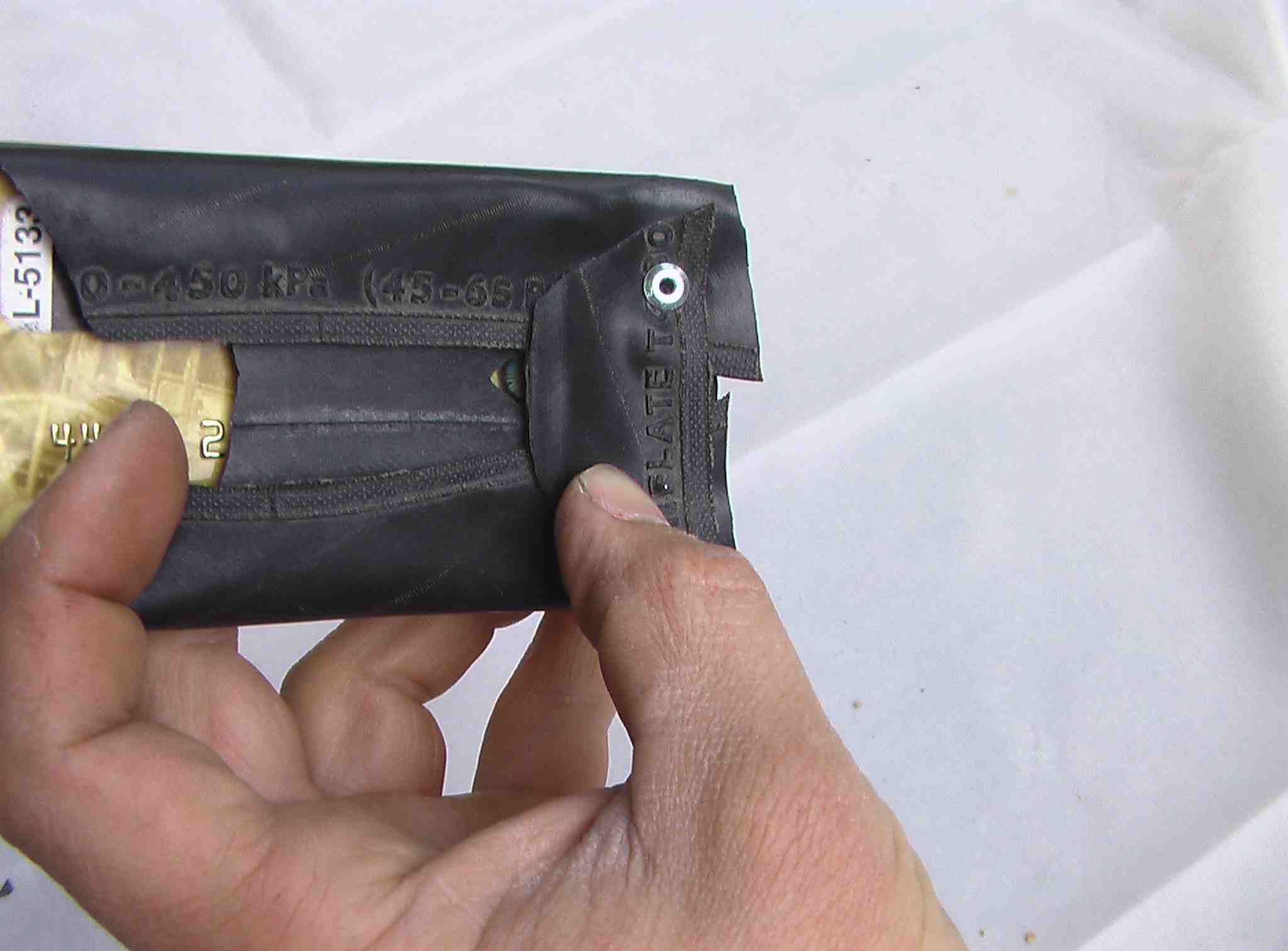Knobby All Terrain Rubber Wallet With Optional Smack-lights : 6 Steps ...