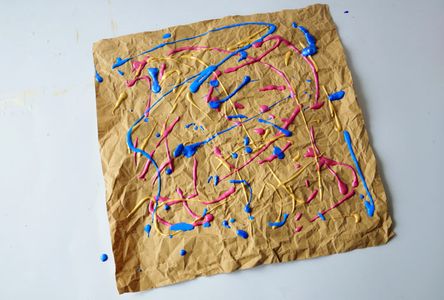 Brown Paper 'Fabric' Art : 11 Steps (with Pictures) - Instructables