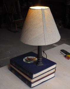 DIY Stacked Book Lamp : 9 Steps (with Pictures) - Instructables