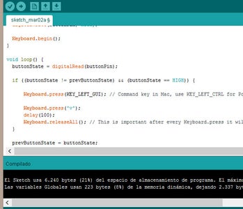 Arduino Programmable Button Panel As Keyboard : 6 Steps - Instructables