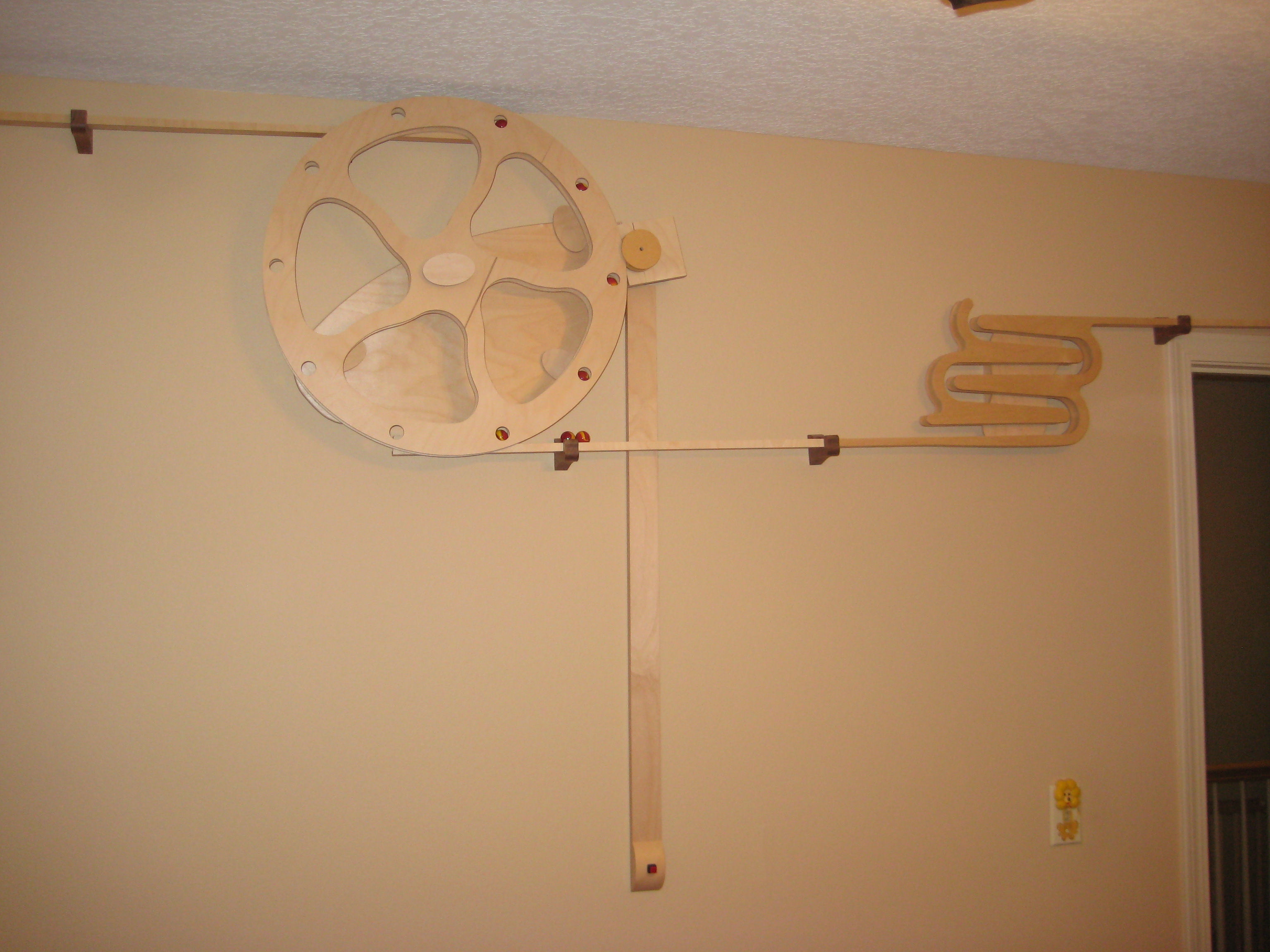 Kinetic Marble Track Around the Top of a Room : 9 Steps (with Pictures ...