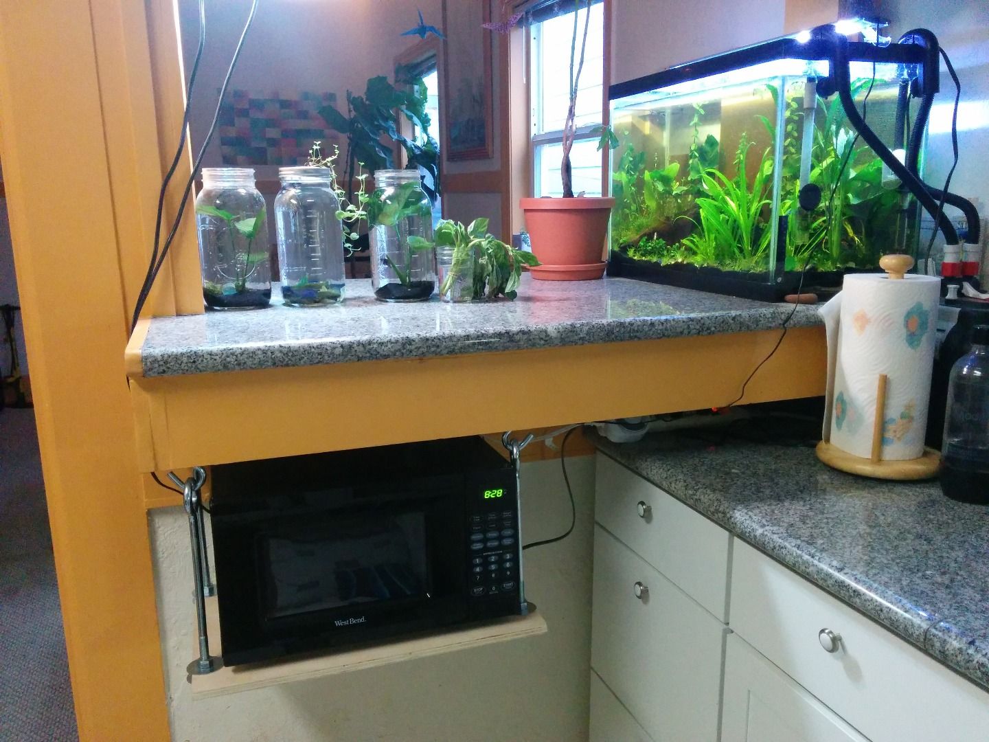 Hanging Microwave Shelf : 5 Steps (with Pictures) - Instructables