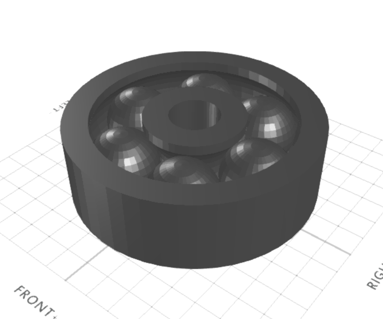 HOW TO CREATE a 3D BALL BEARING IN 3D MODELLING SOFTWARE : 9 Steps ...
