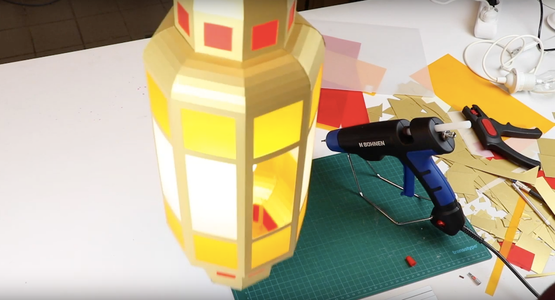 Paper Craft Moroccan Lantern : 6 Steps - Instructables