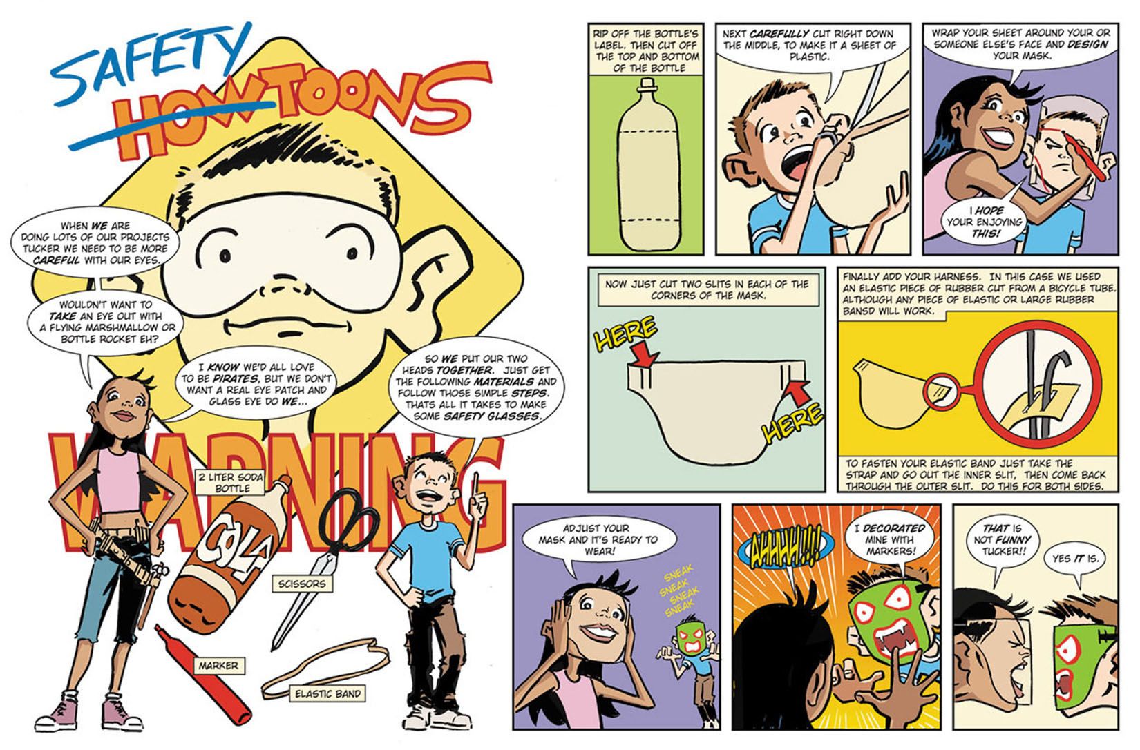 Soda Bottle Safety Goggles. - Instructables