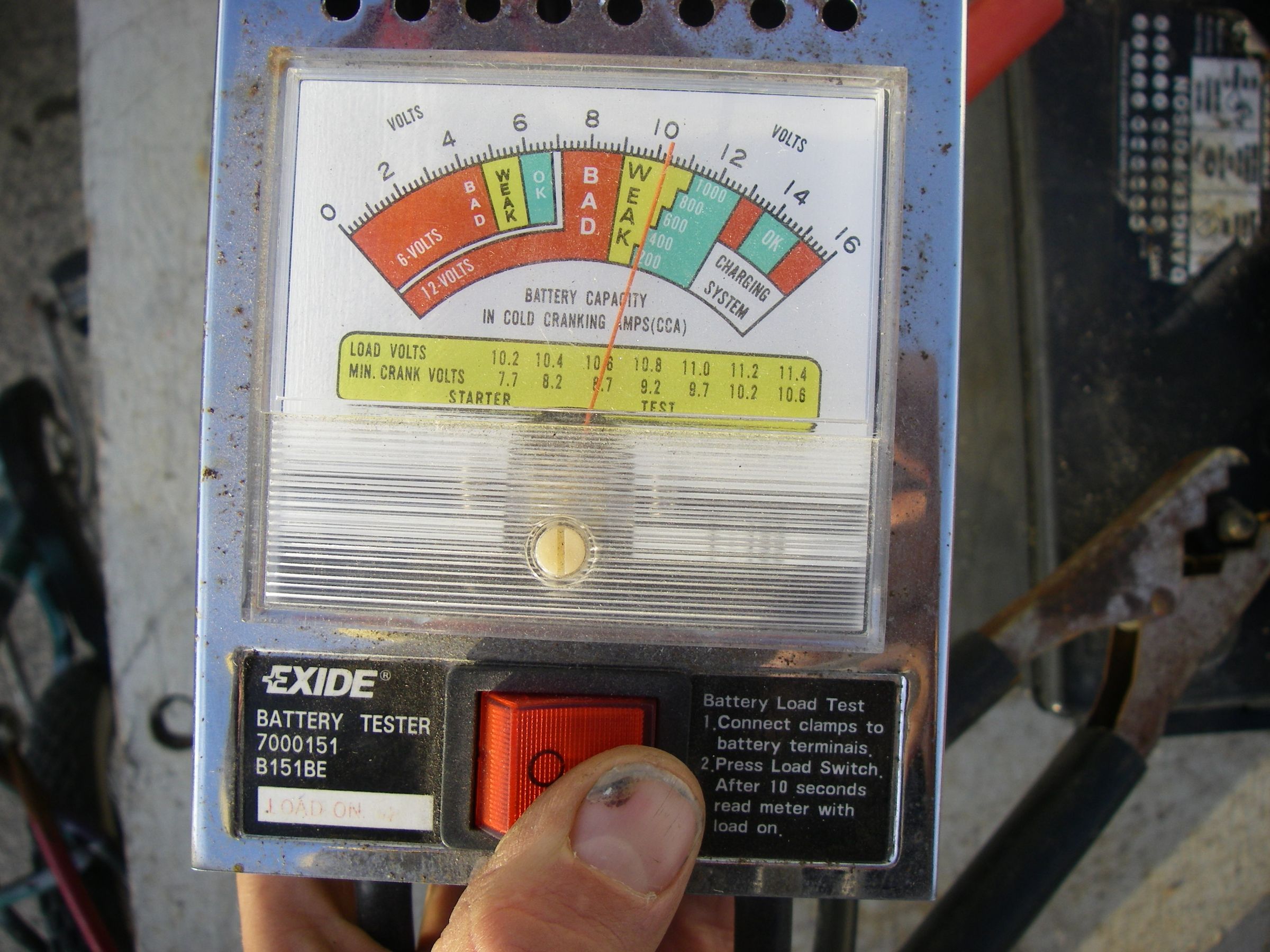 Easy Test of Battery Amp-Hours Capacity : 5 Steps (with Pictures ...