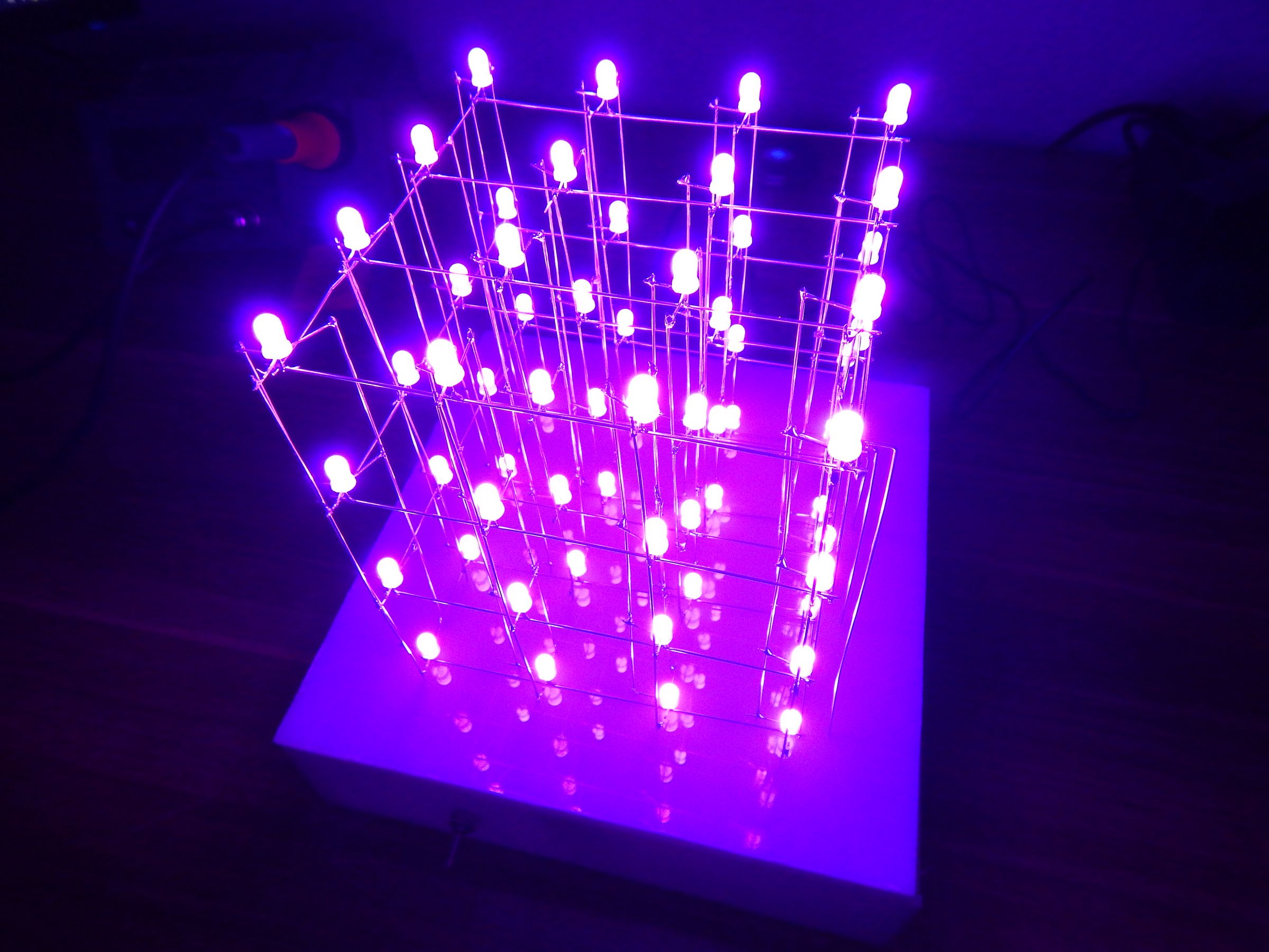 Build Your Own 4x4x4 RGB LED Cube : 9 Steps (with Pictures) - Instructables