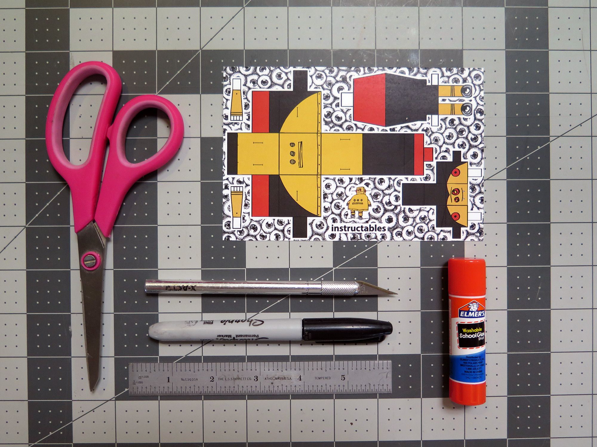 Vampire Robot Papercraft : 13 Steps (with Pictures) - Instructables