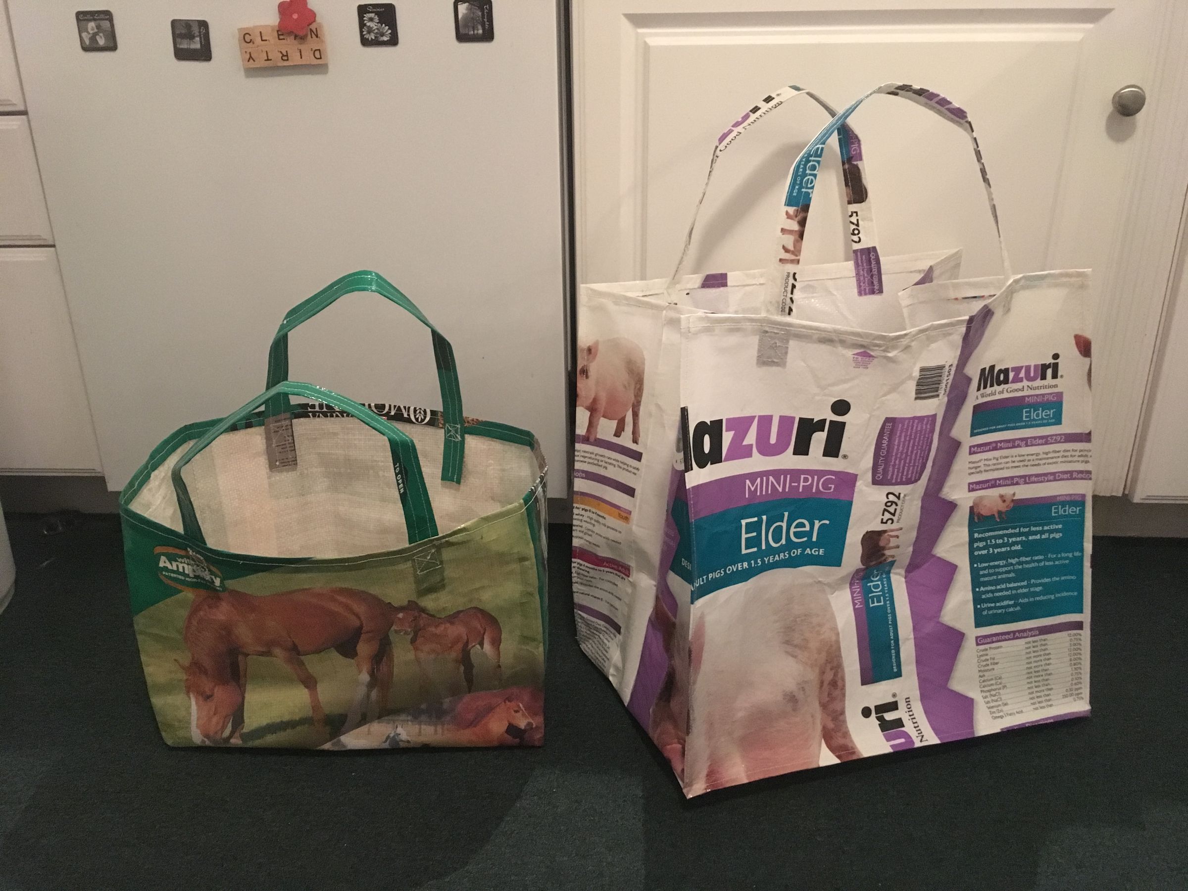 Upcycling Grain Bags Into Tote Bags : 7 Steps (with Pictures ...