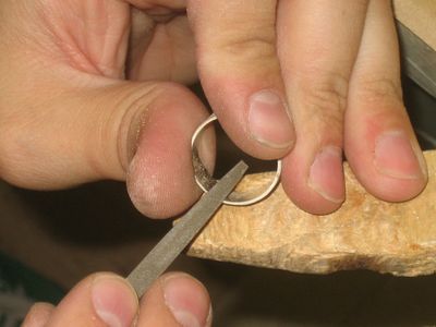 Making a Simple Sterling Silver Ring : 9 Steps (with Pictures ...