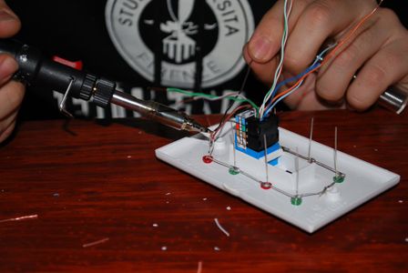 DIY Ethernet RJ-45 UTP Cable Tester UltraCheap (Wall Mountable) : 7 ...