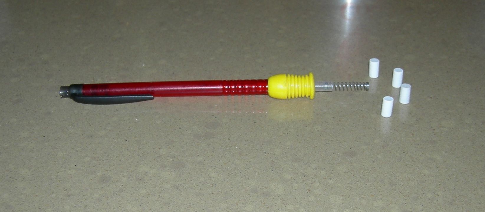 how to make an easy mechanical pencil launcher DIY Project - Step-by ...