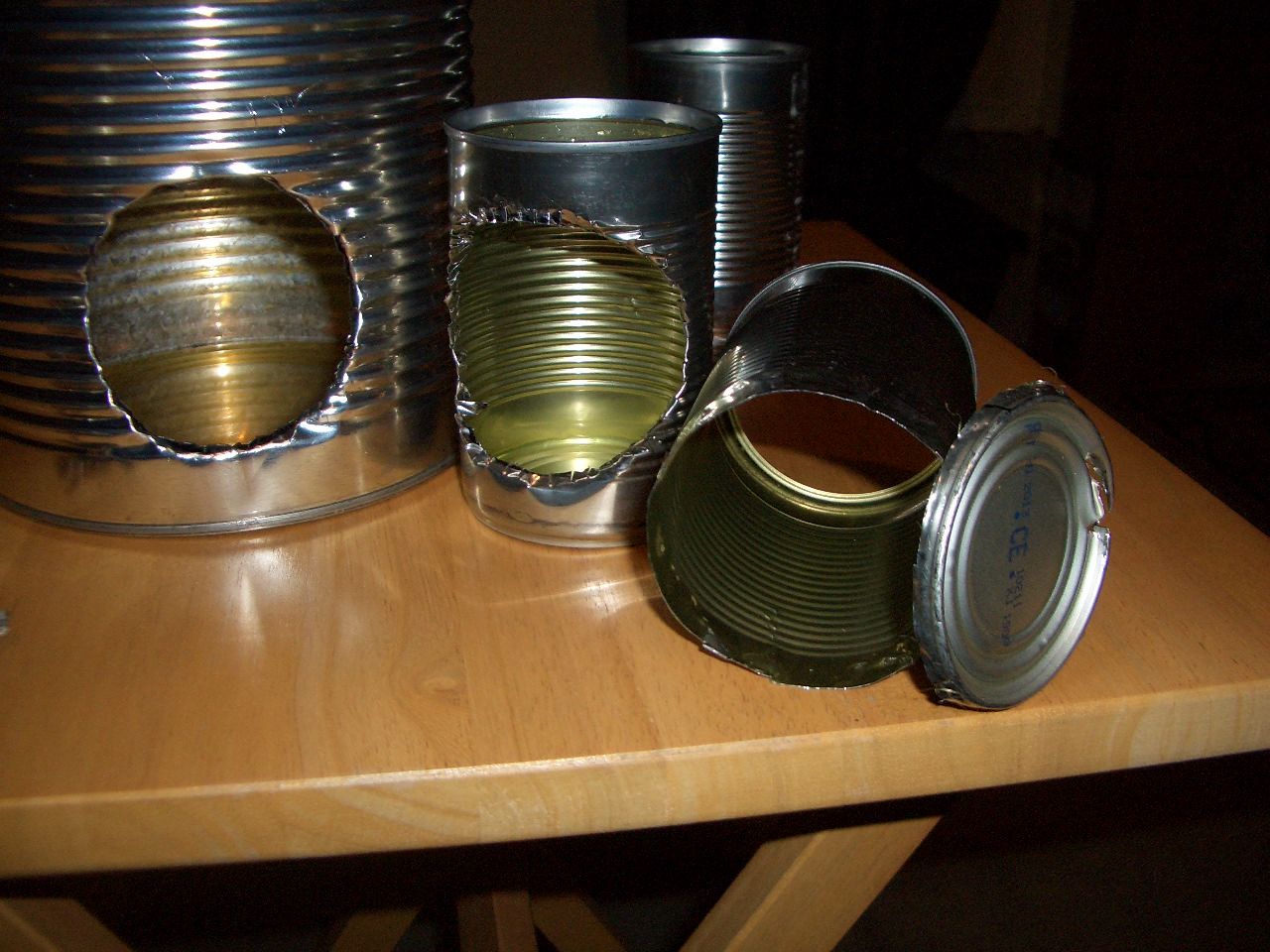 How to Make a Rocket Stove From a #10 Can and 4 Soup Cans : 8 Steps ...
