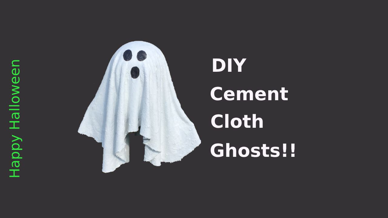 Cement Cloth Ghosts !! : 10 Steps (with Pictures) - Instructables