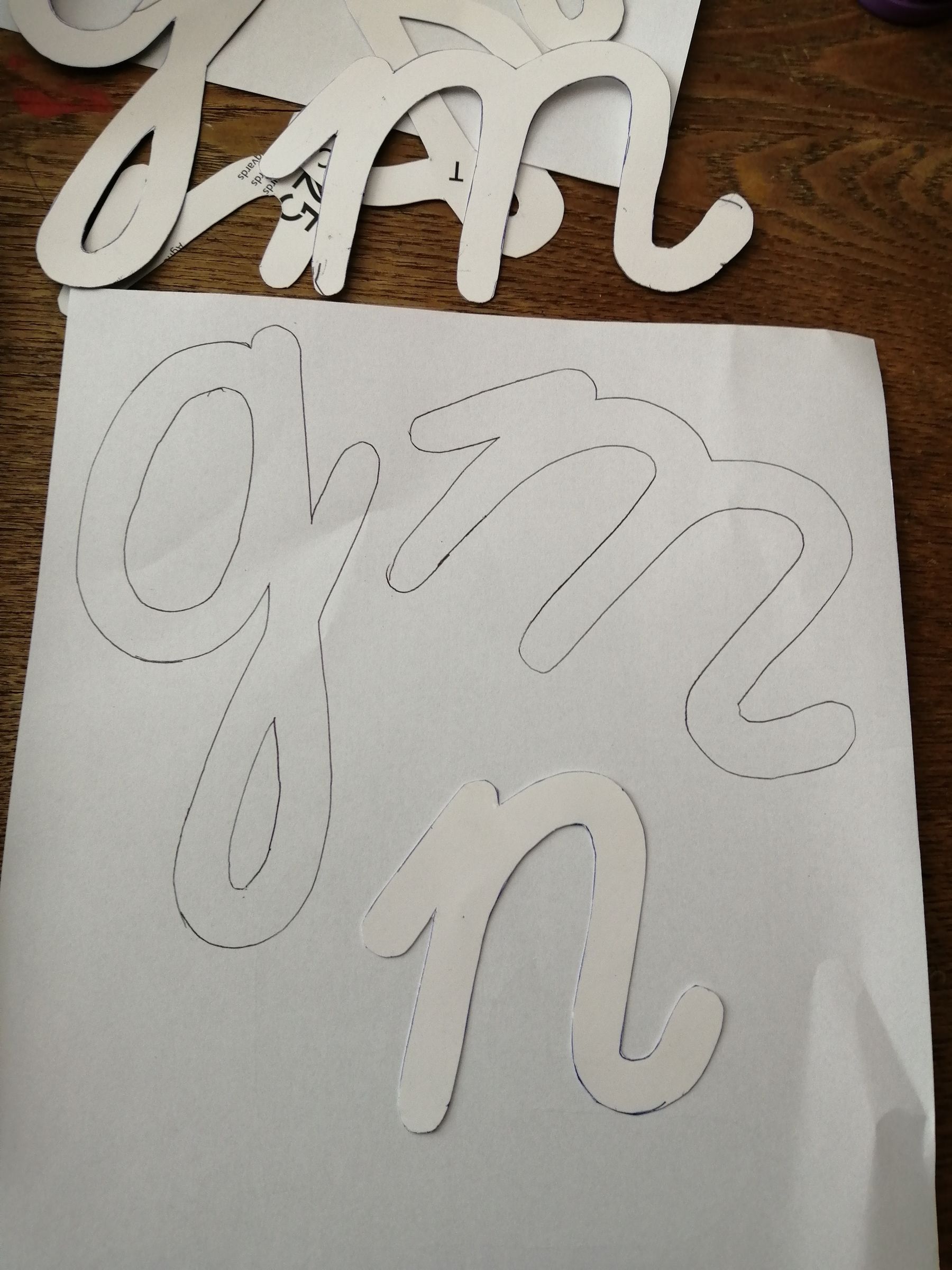 Montessori Movable Alphabet WITHOUT a Printer & Laminator : 9 Steps ...