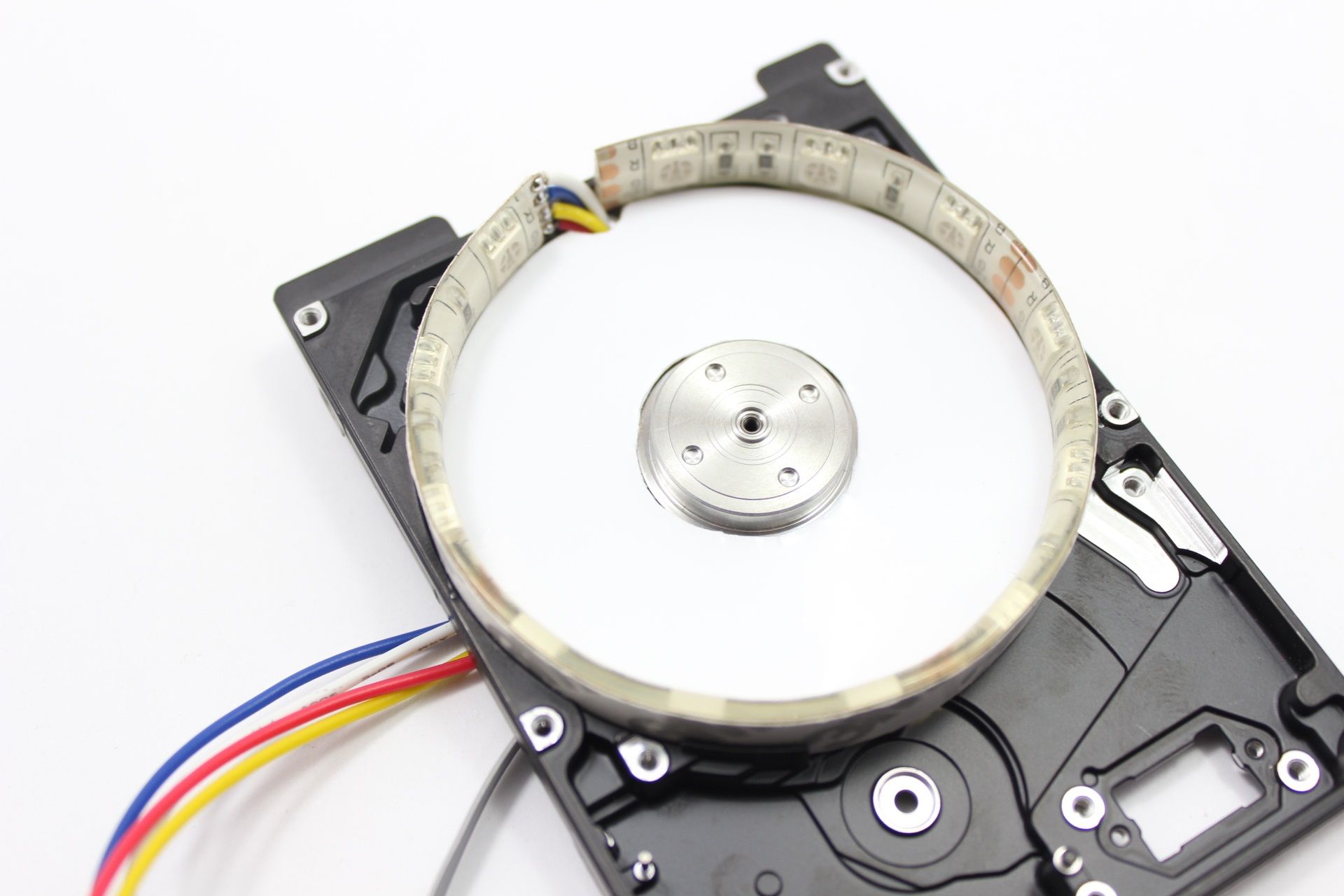 Recycled Hard Drive Clock - FuneLab : 26 Steps (with Pictures ...