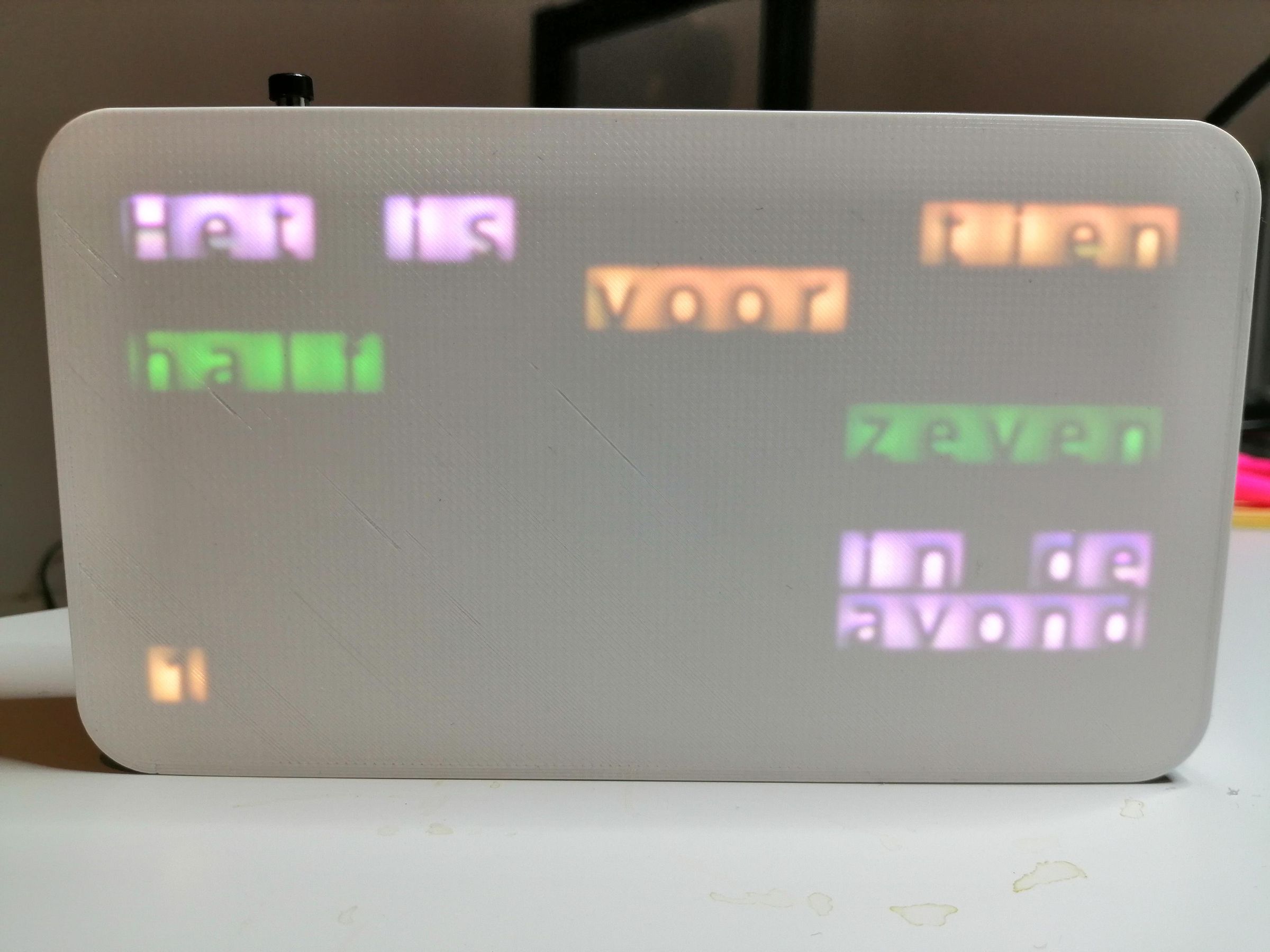 Dutch (Talking) Word Clock Arduino : 3 Steps (with Pictures ...
