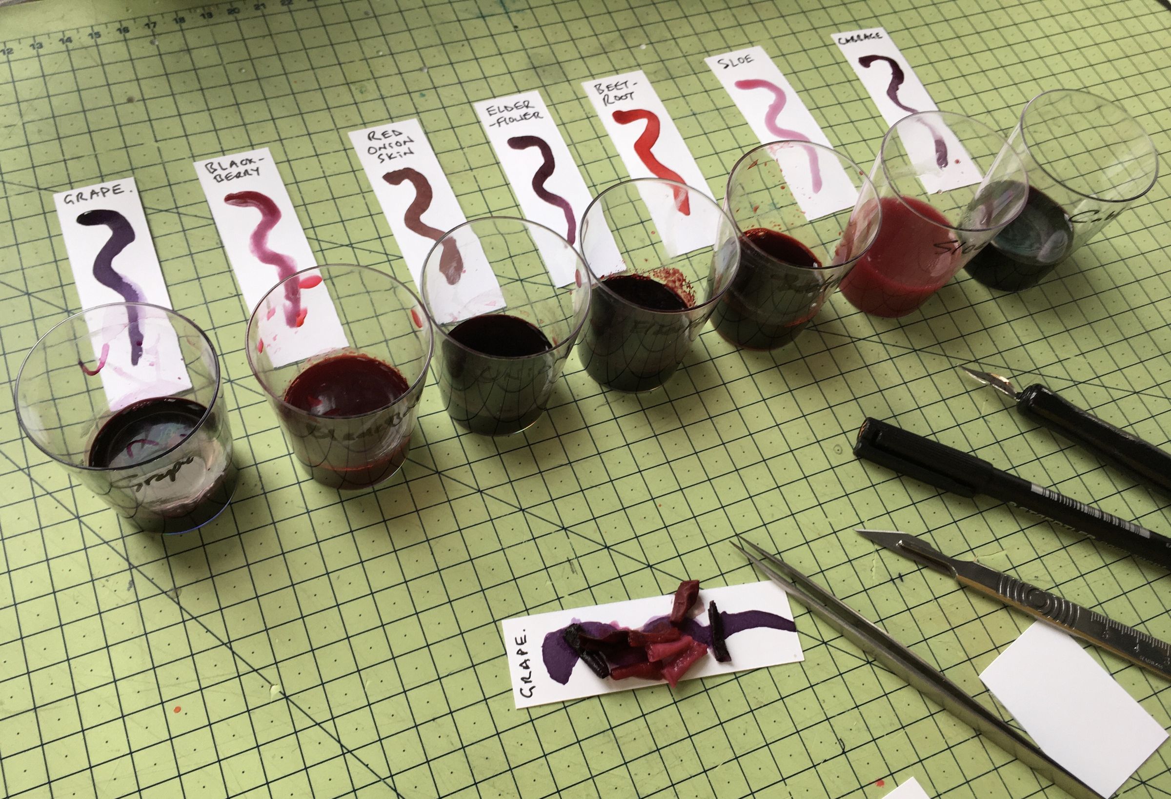 Home Made Ink From Nature: Perfect Purples : 18 Steps (with Pictures ...